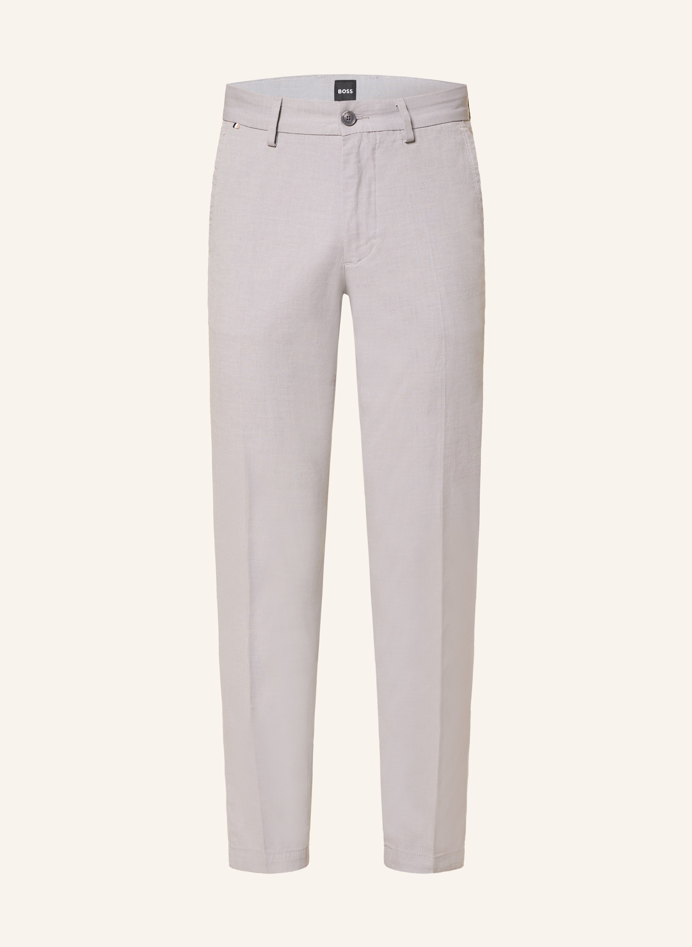 BOSS Chino KAITON Slim Fit in hellgrau