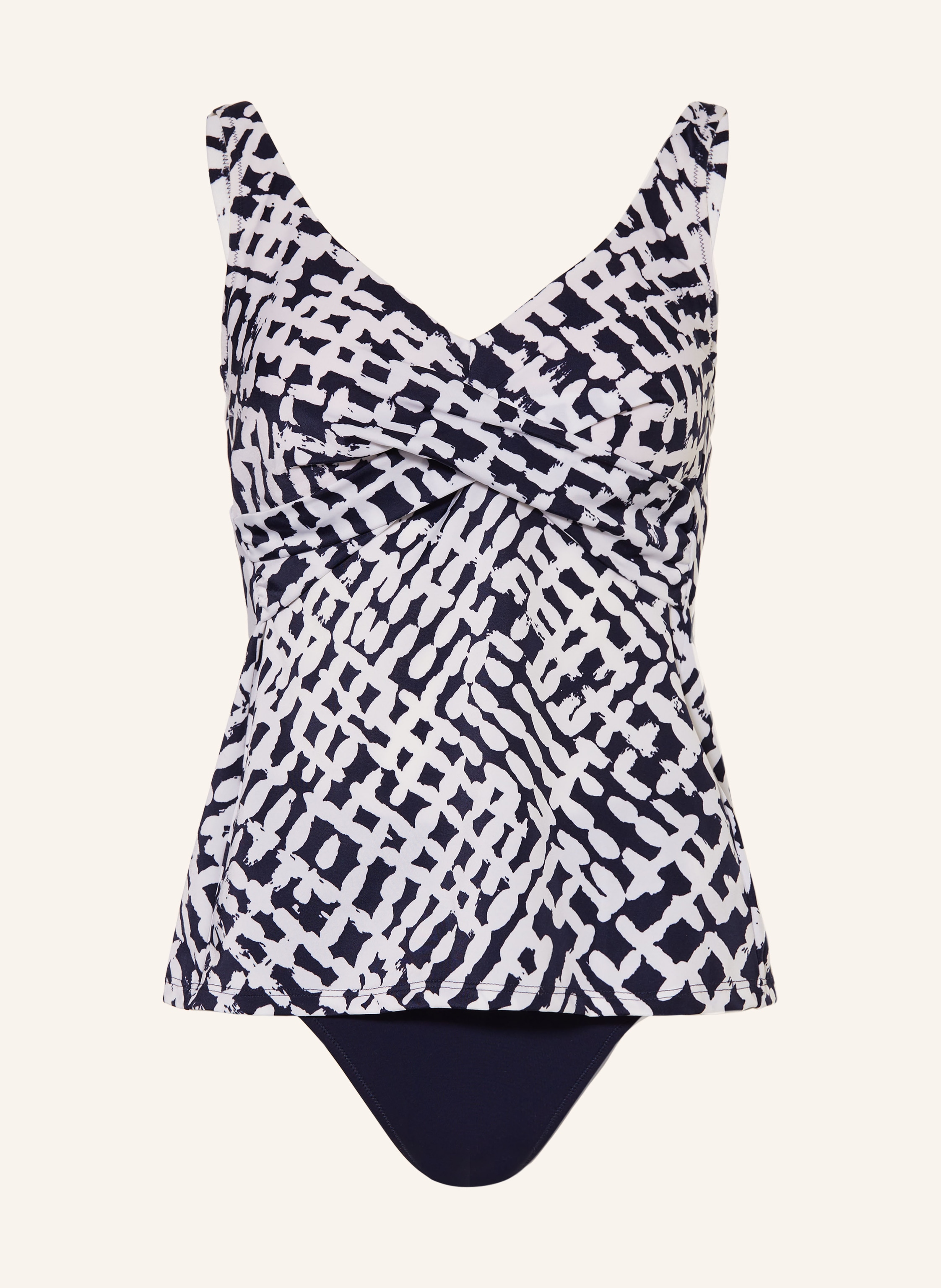 Charmline Tankini MODERN MARINA CUP B-D in dunkelblau / weiss