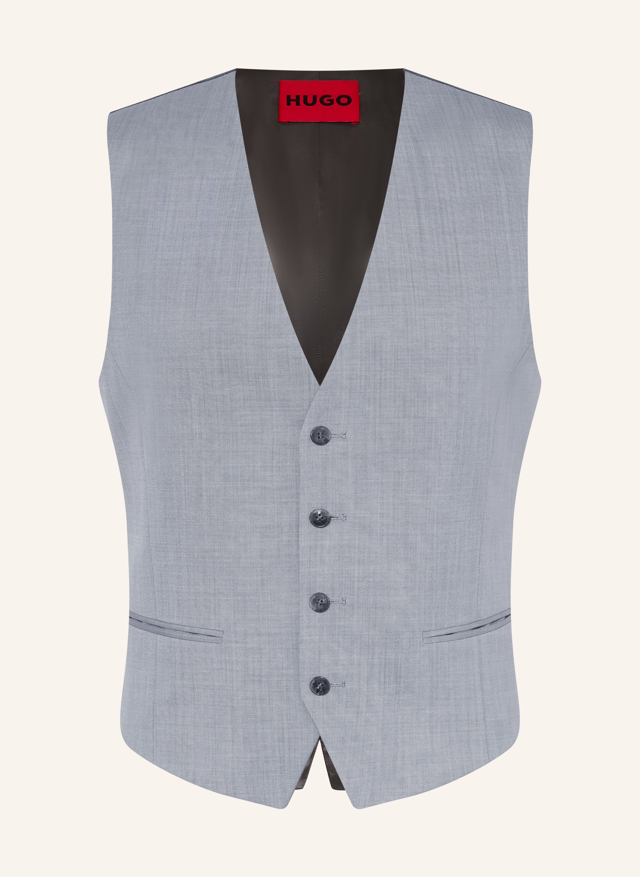 HUGO Anzugweste VIN Extra Slim Fit in 513 medium purple
