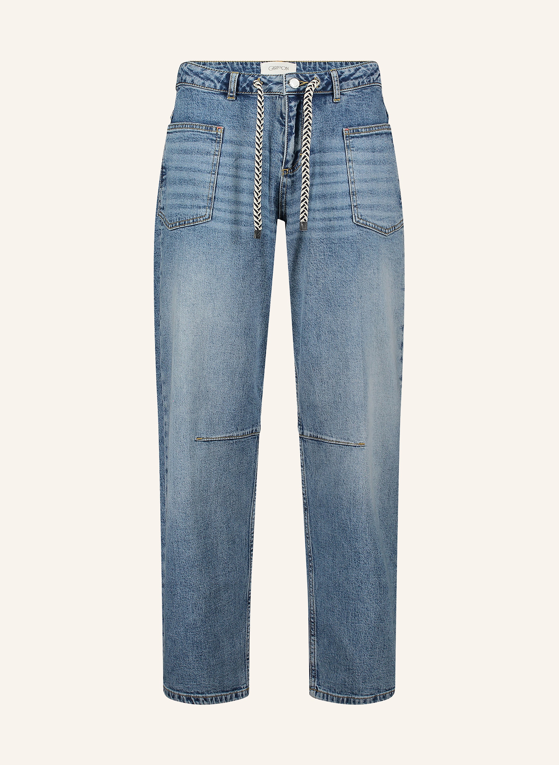 CARTOON Straight Jeans in 8619 middle blue denim