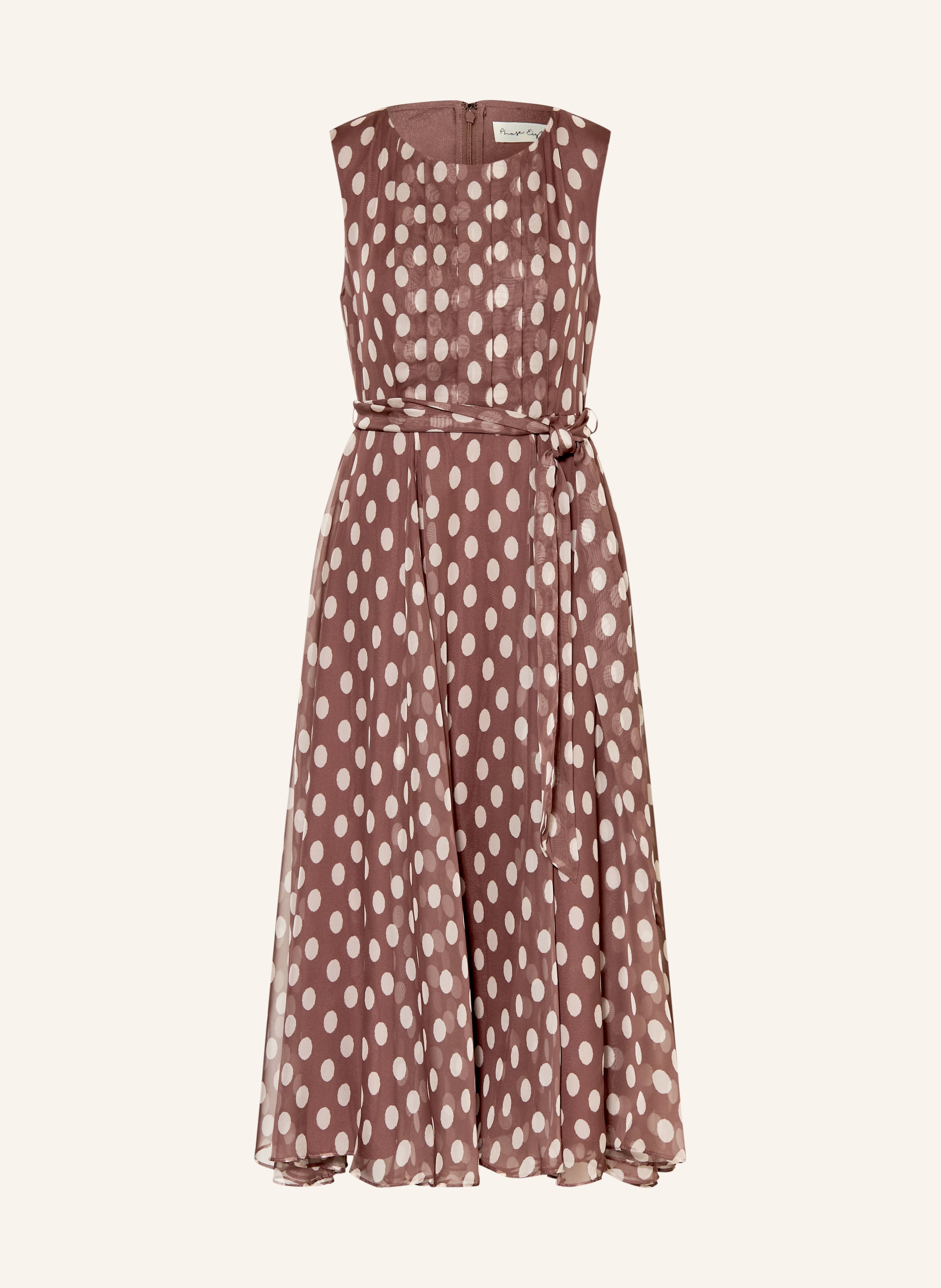 Phase Eight Kleid LUCINDA in braun / weiss