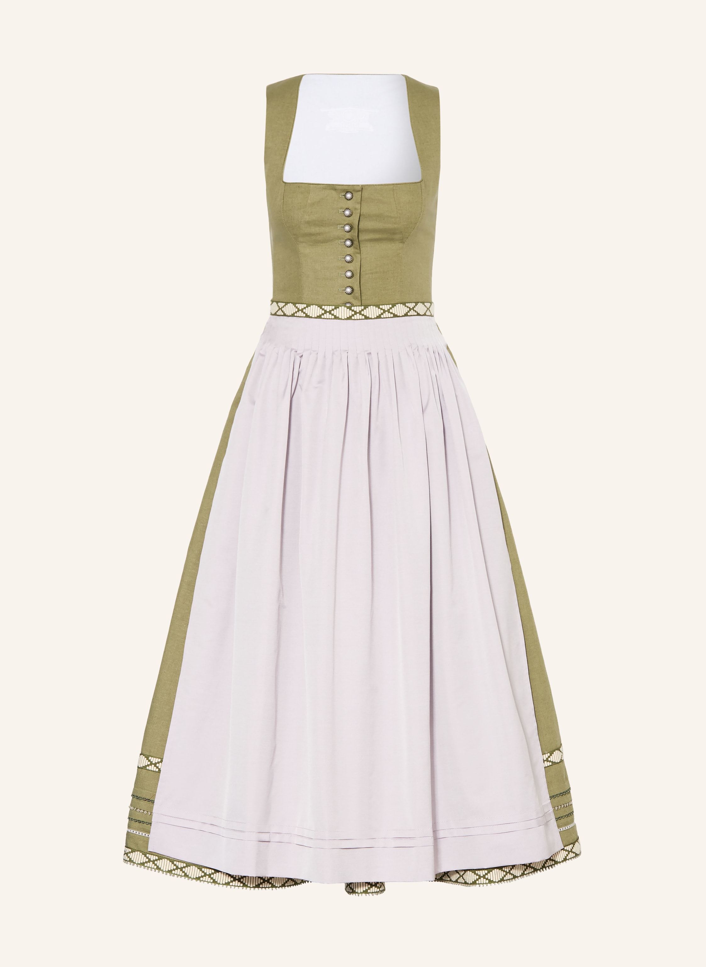 Dirndl Freda In Khaki