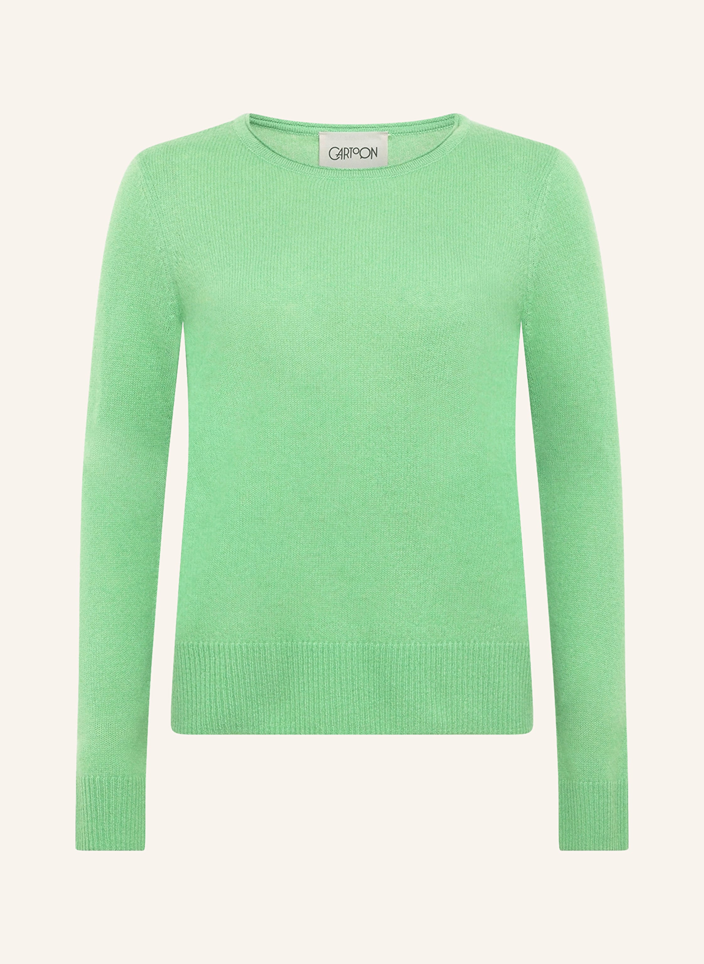 CARTOON Cashmere-Pullover in hellgrün
