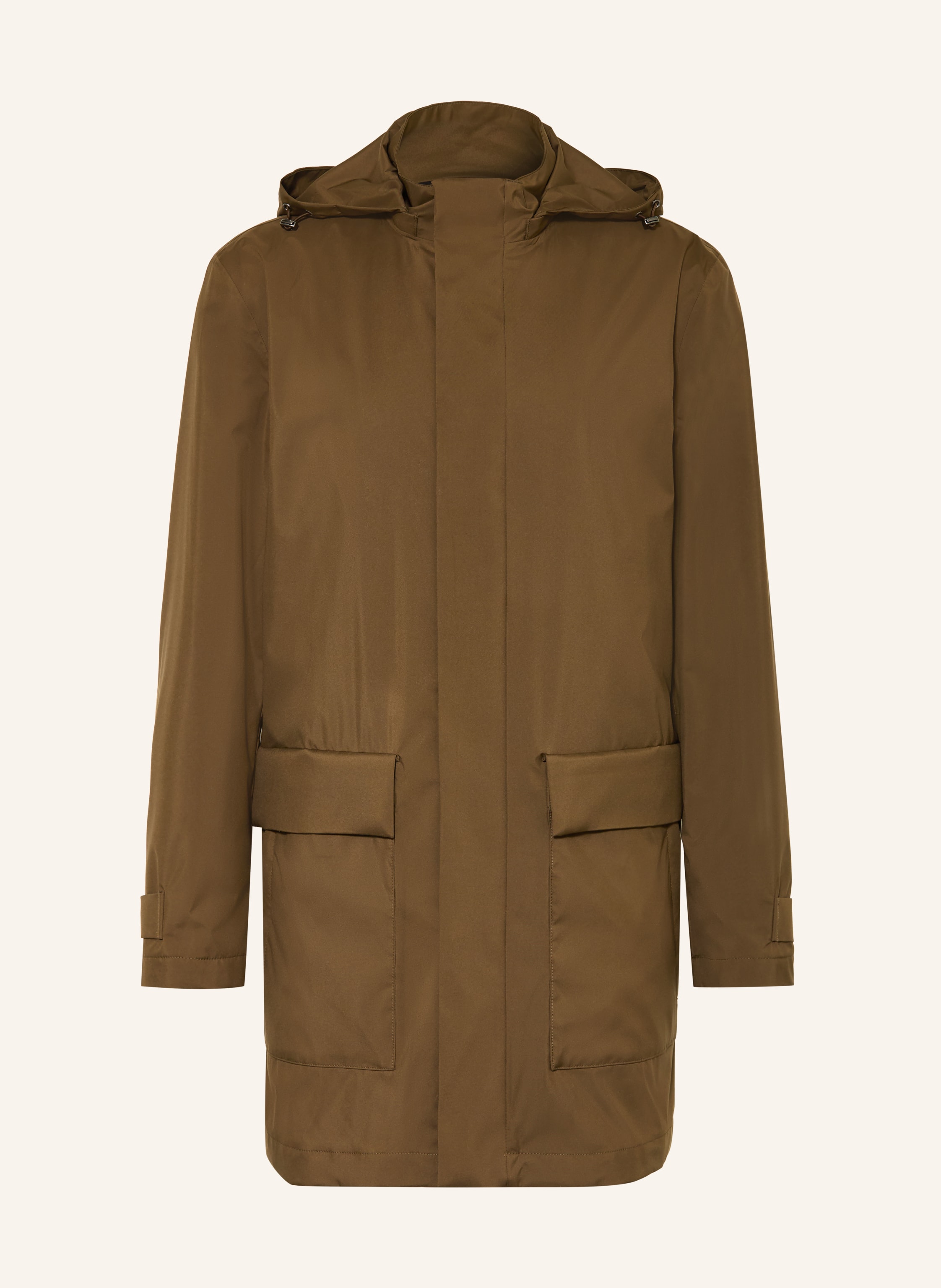 DRESSLER Parka FALK Regular Fit in khaki