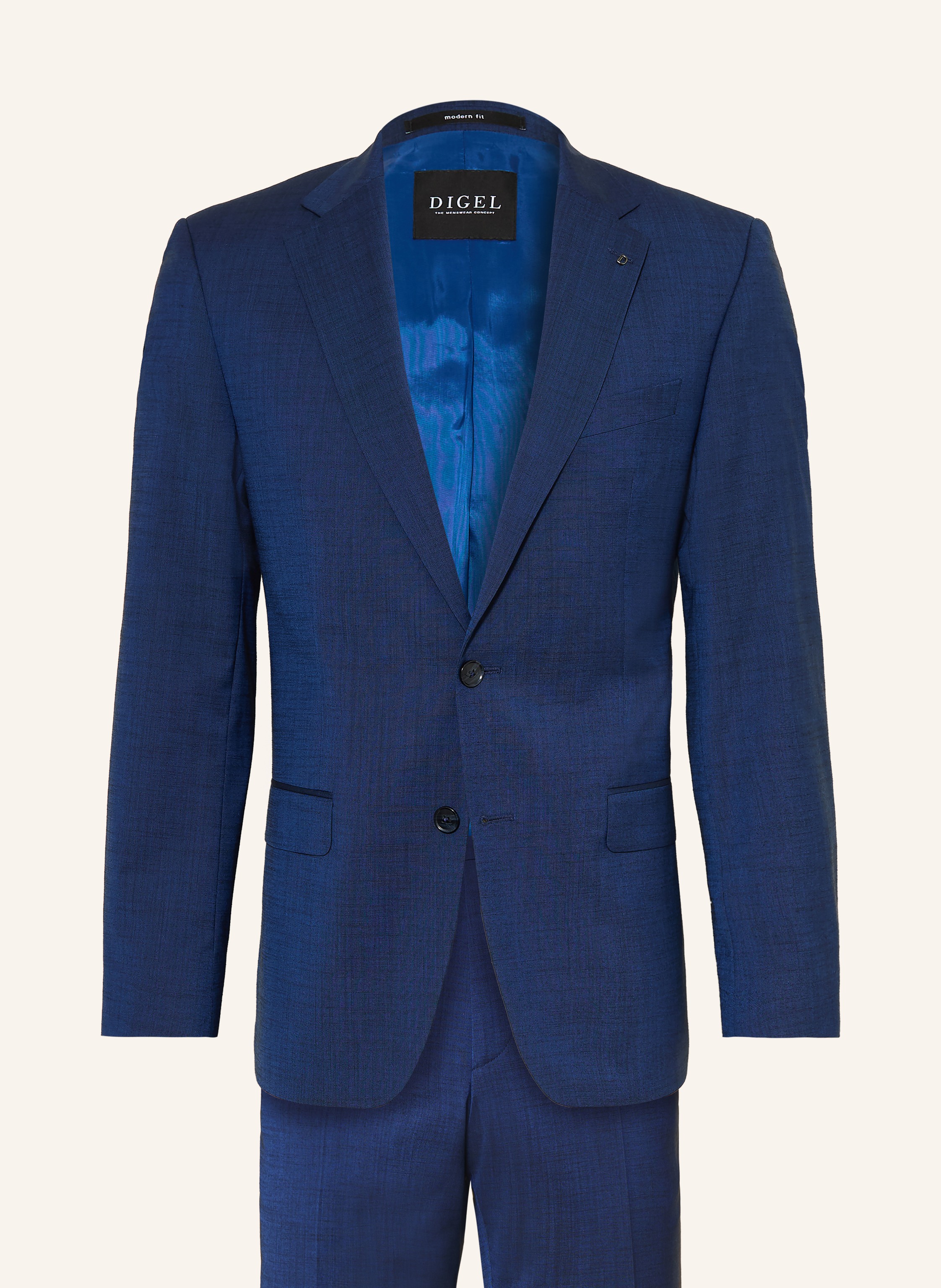 DIGEL Anzug DAREN-G Modern Fit in dunkelblau