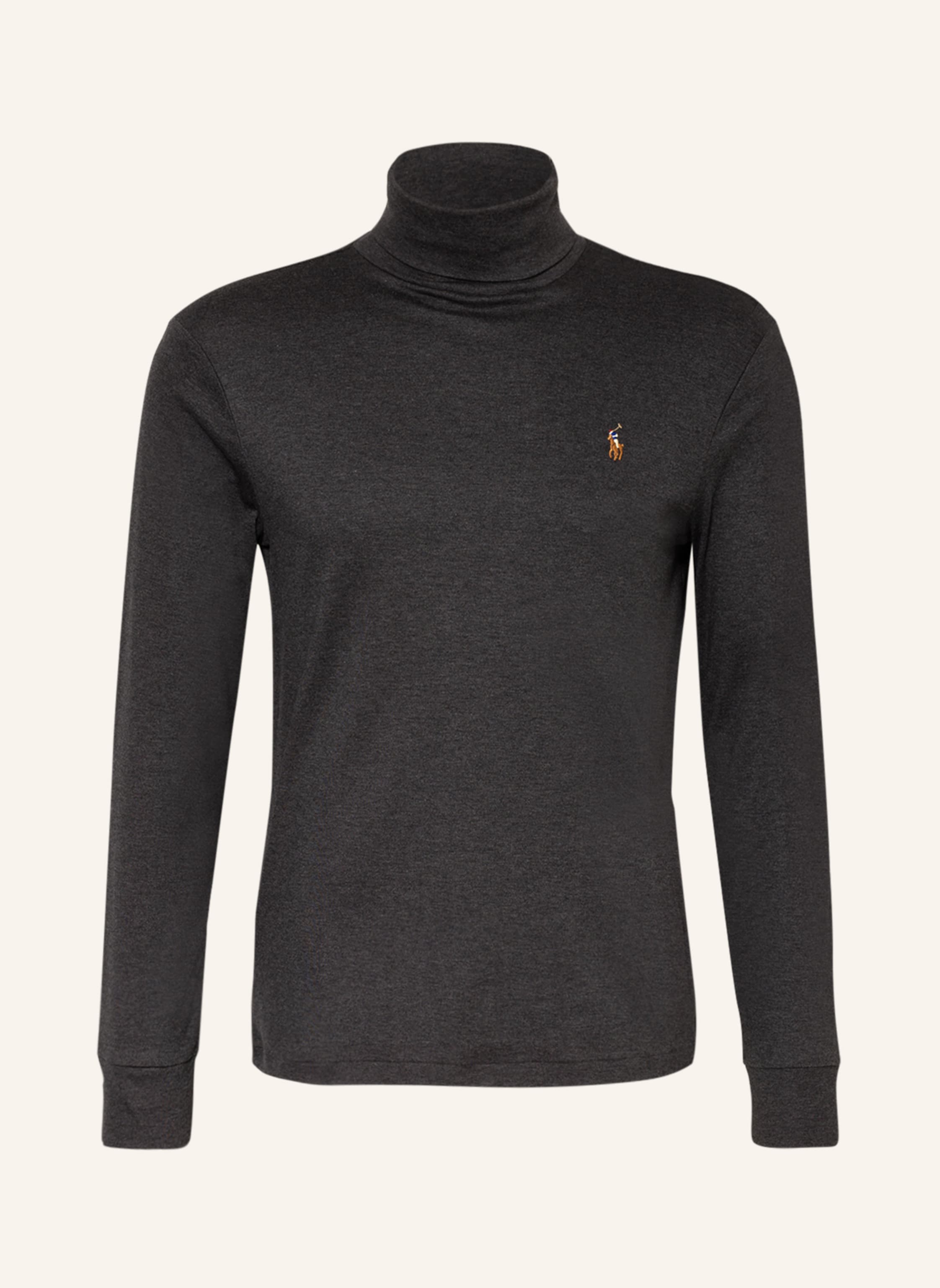 POLO RALPH LAUREN Turtleneck shirt in dark gray | Breuninger