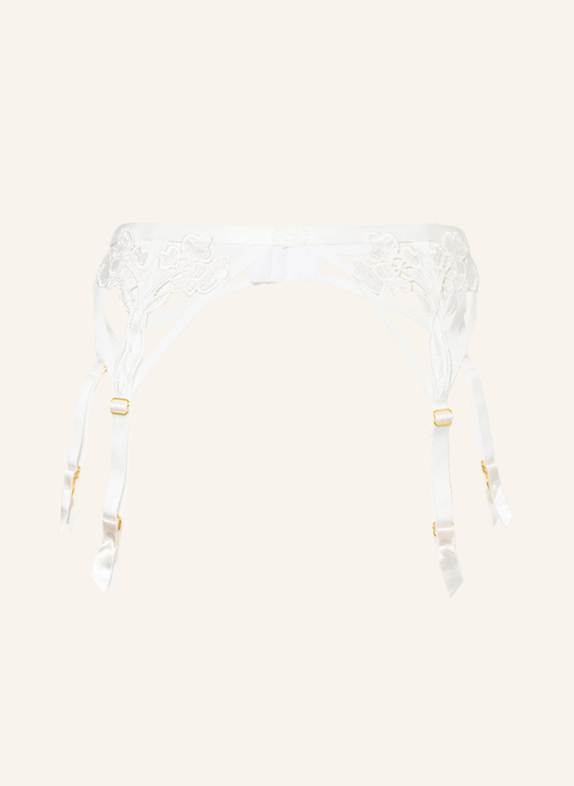 BLUEBELLA Strumpfhalter Ouvert NOVA in weiss