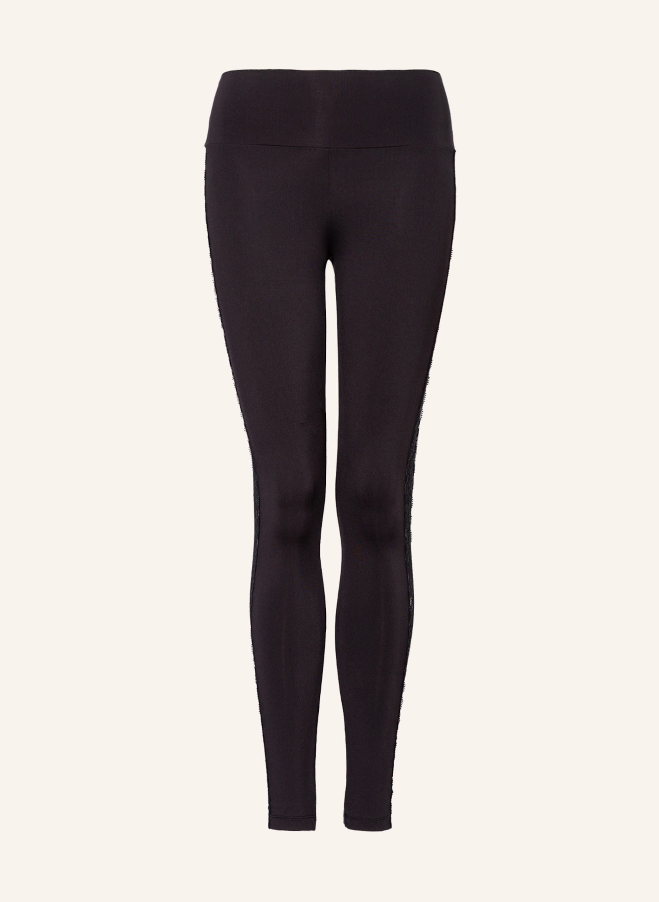 FALKE Leggings LACE in schwarz