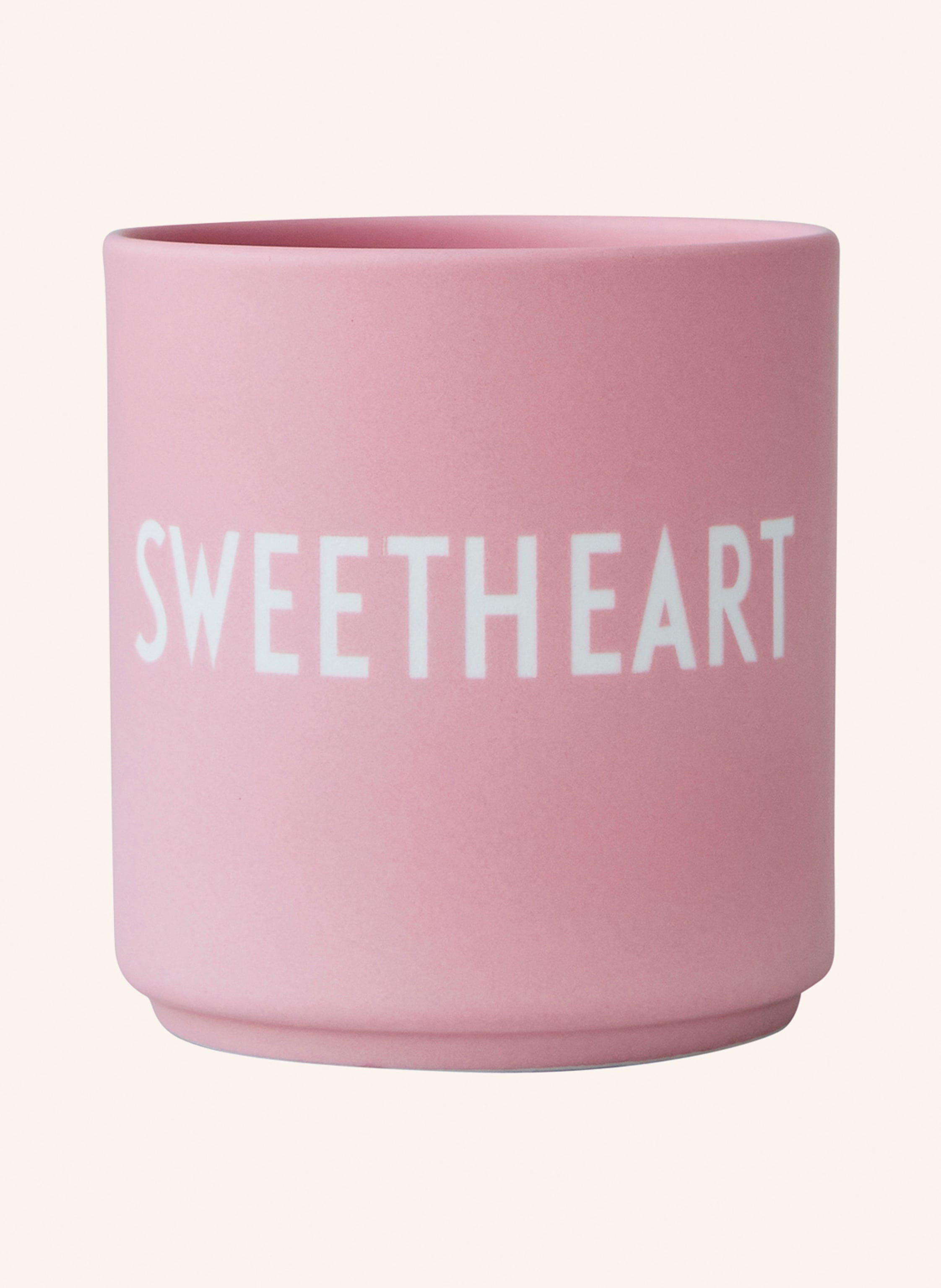 DESIGN LETTERS Becher SWEETHEART in rosa