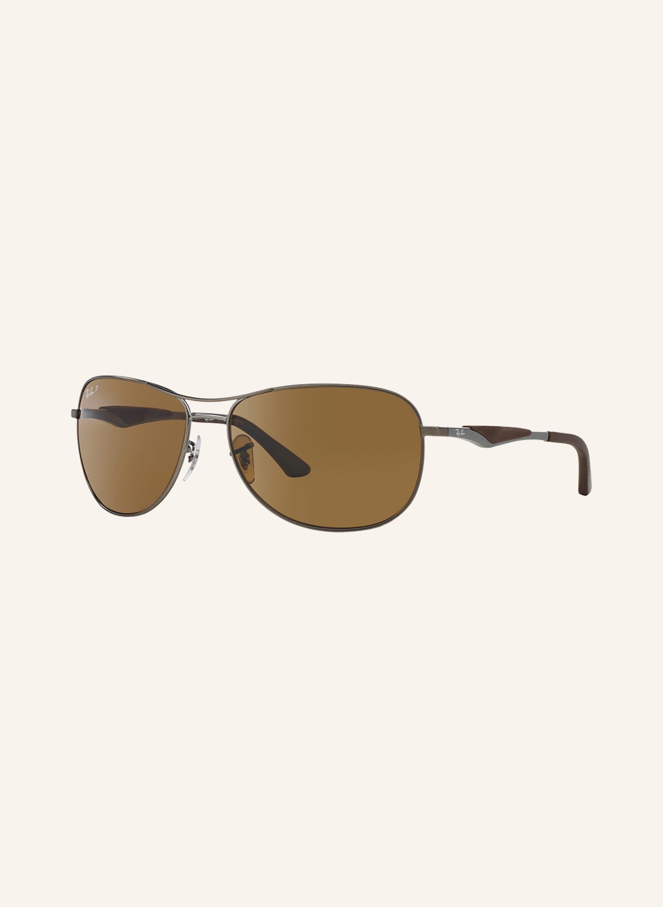 Ray-Ban Sonnenbrille RB3519 in 029/83 grau/ braun polarisiert