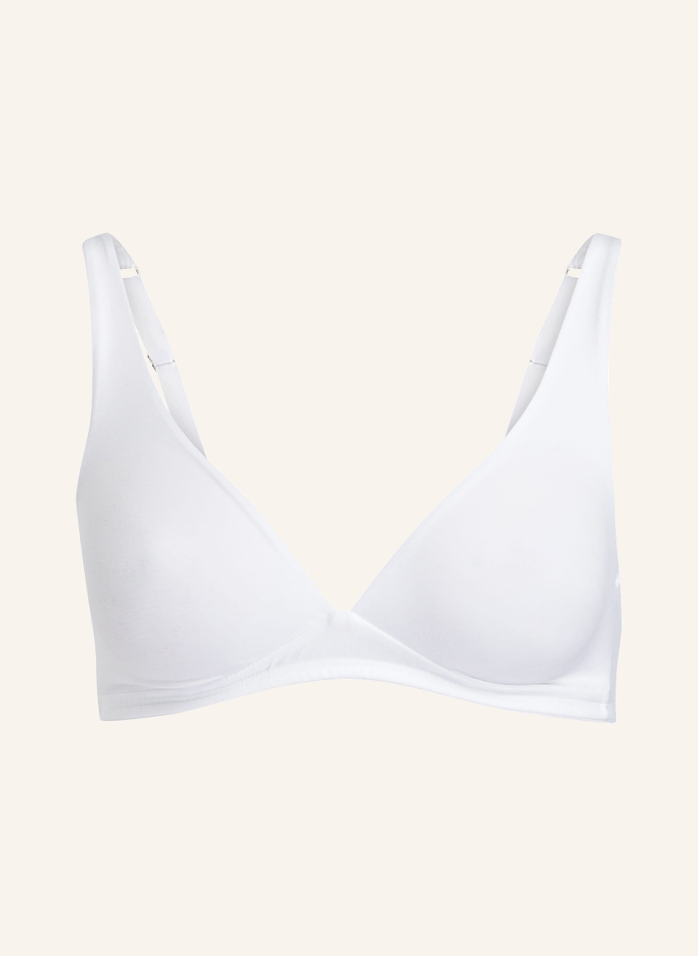HANRO Triangel-BH COTTON SENSATION in weiss