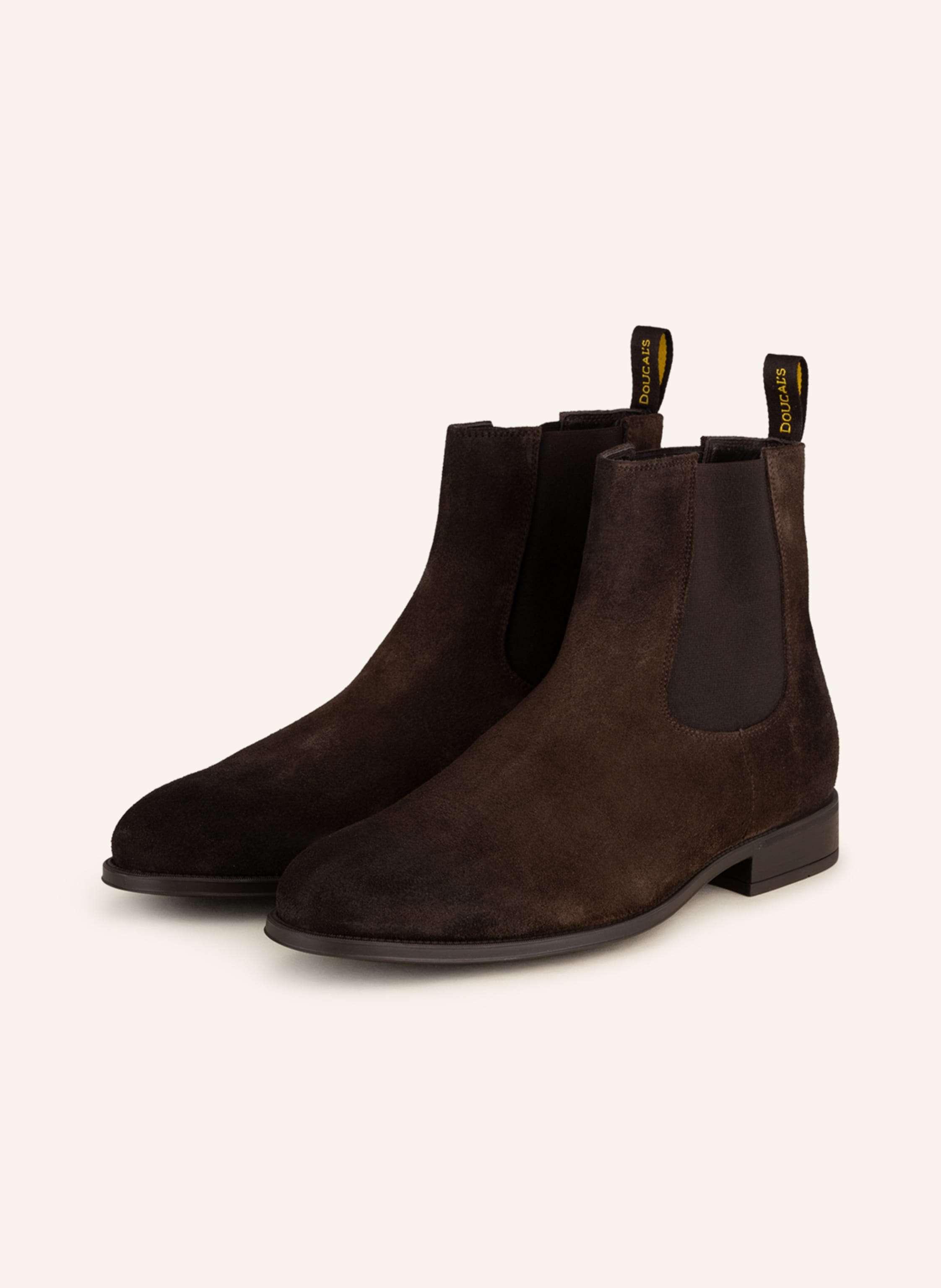 DOUCAL'S Chelsea-Boots in dunkelbraun