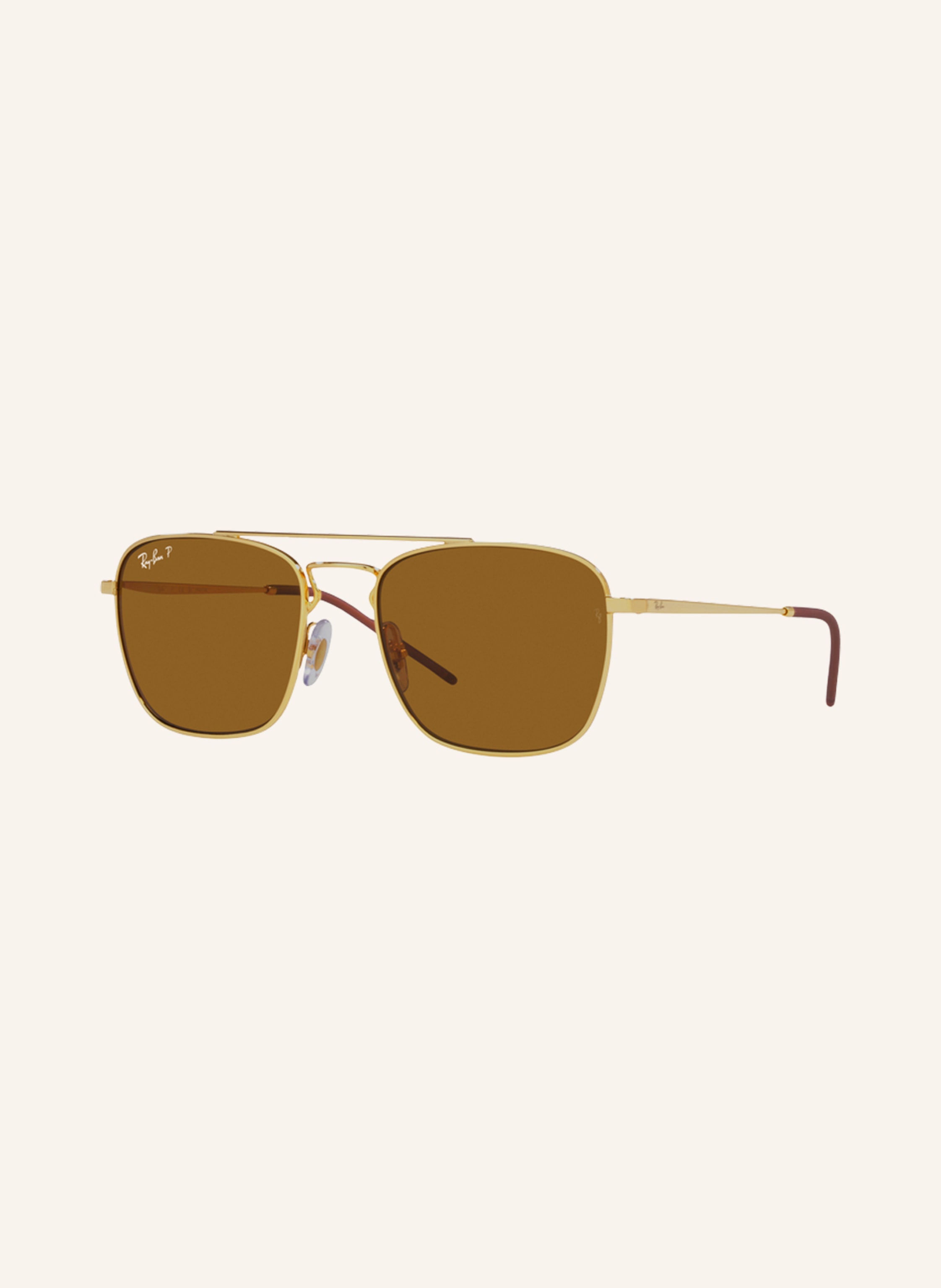 Ray-Ban Sonnenbrille RB3588 in 925083 - gold/ braun polarisiert
