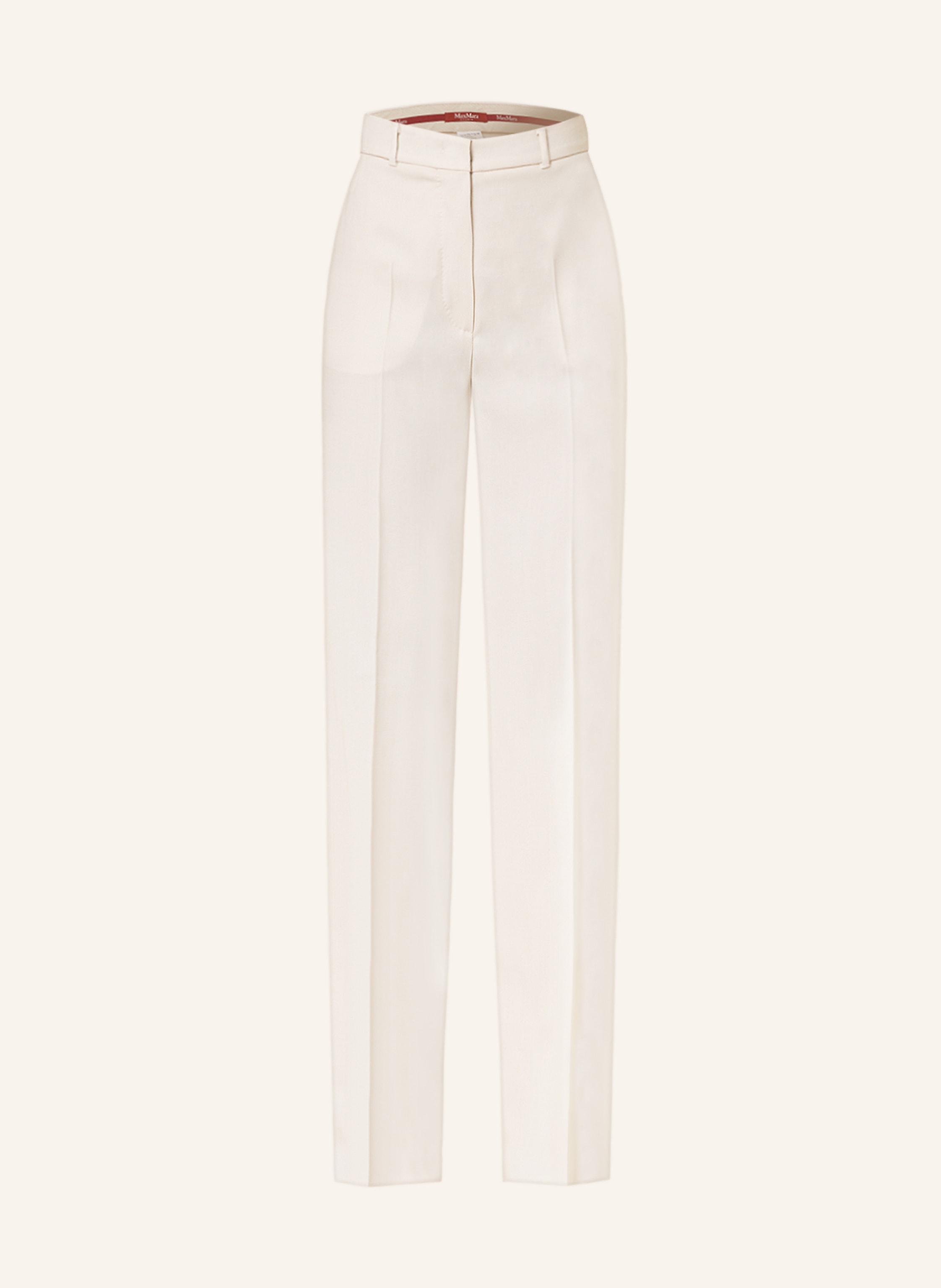 Max Mara STUDIO Wide leg trousers AGAMI in beige