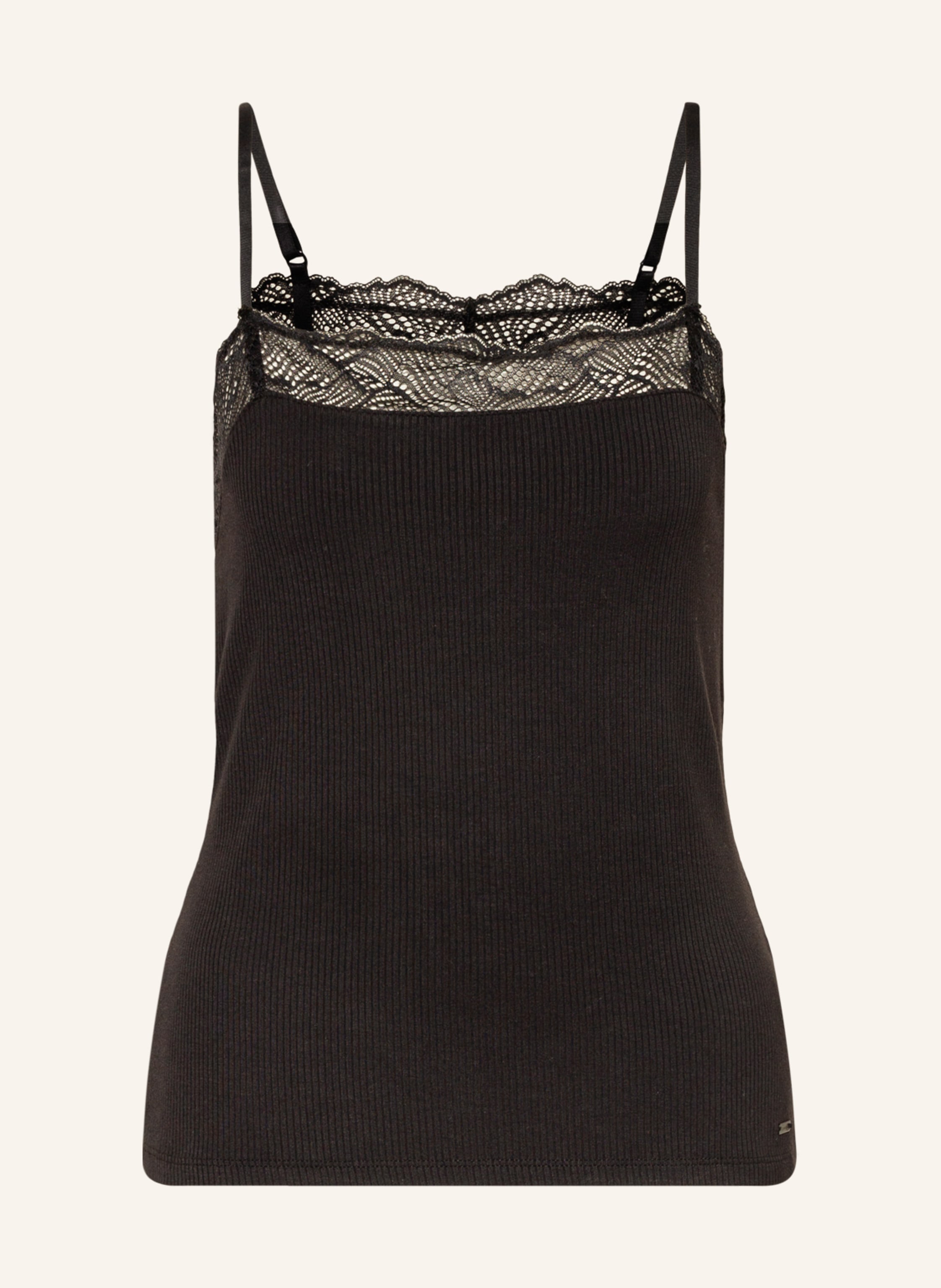 Calvin Klein Pajama Top In Black