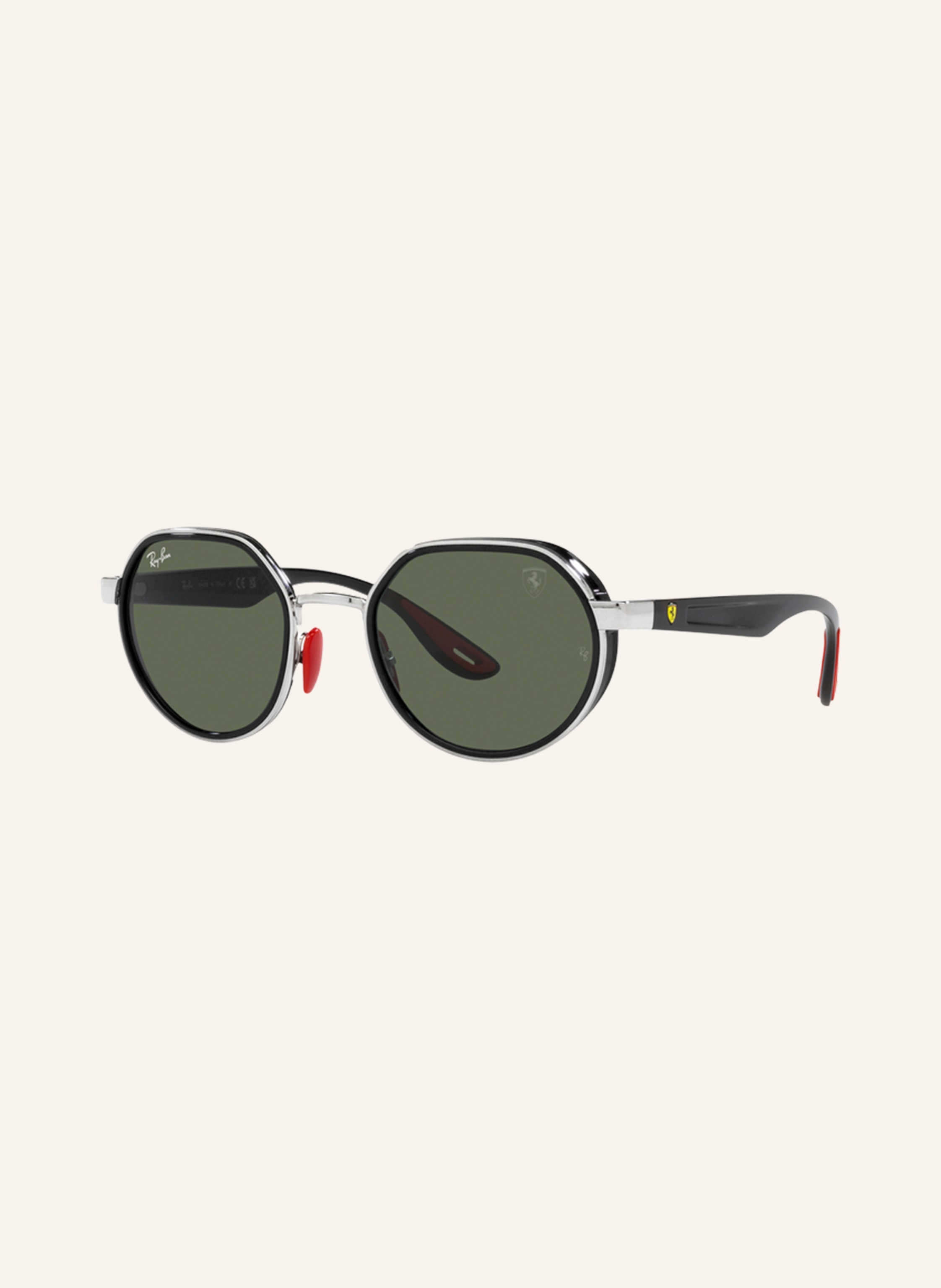 Ray-Ban Sonnenbrille RB3703M in f00771 - silber/dunkelgrün
