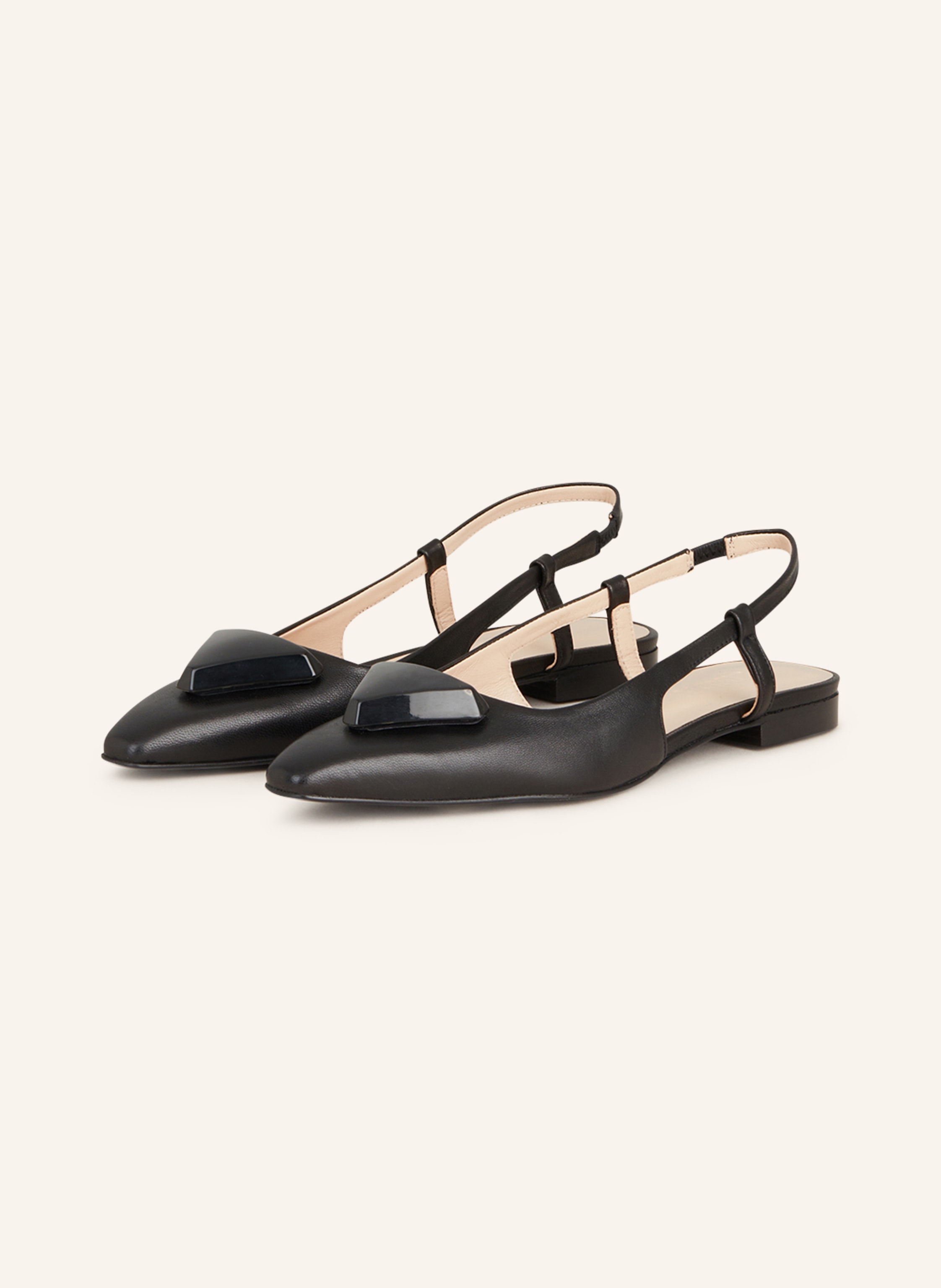 ZINDA Sling-Ballerinas TOKIO in schwarz