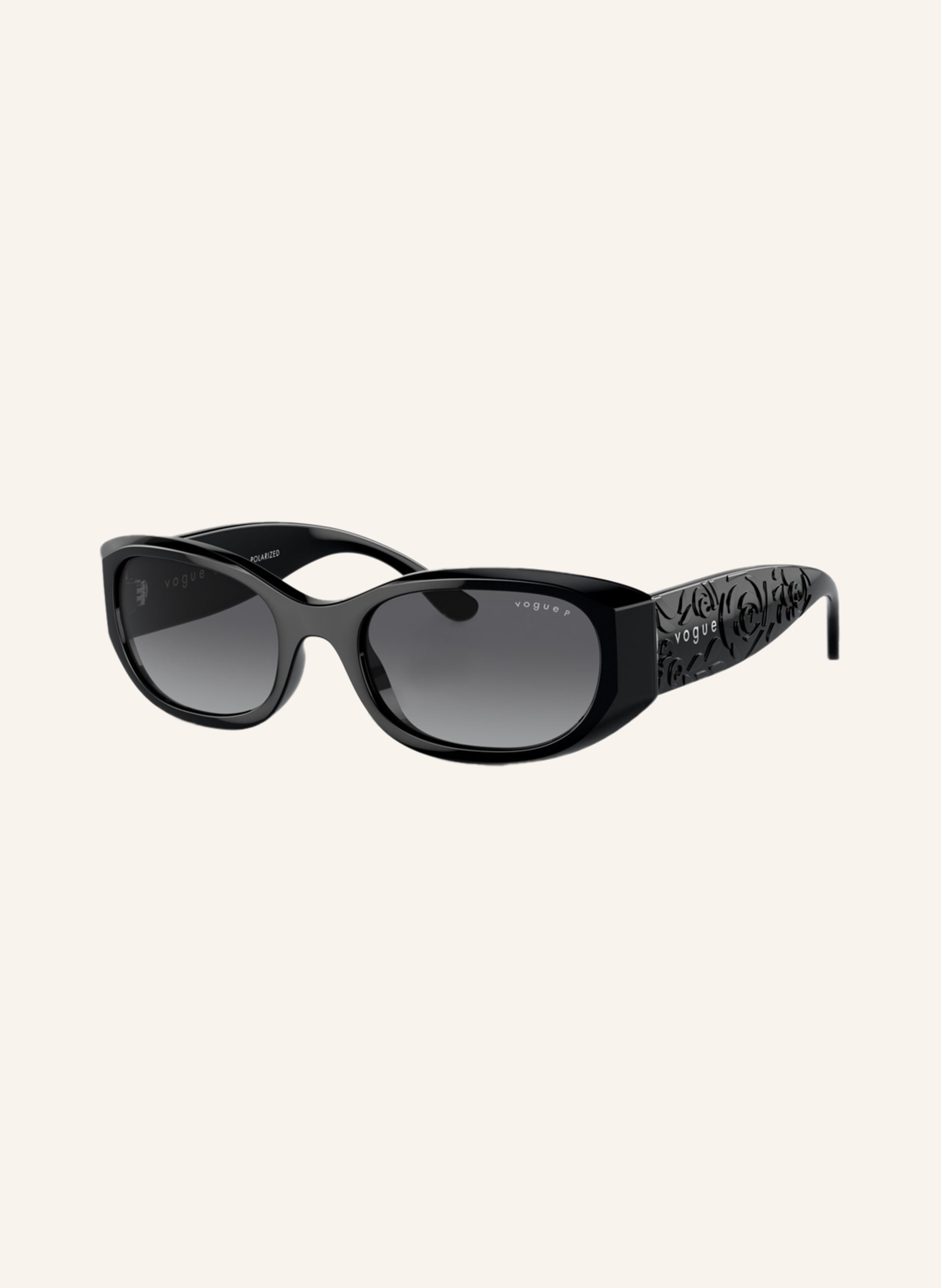 VOGUE Sonnenbrille VO5525S in w44/t3 schwarz/ grau polarisiert