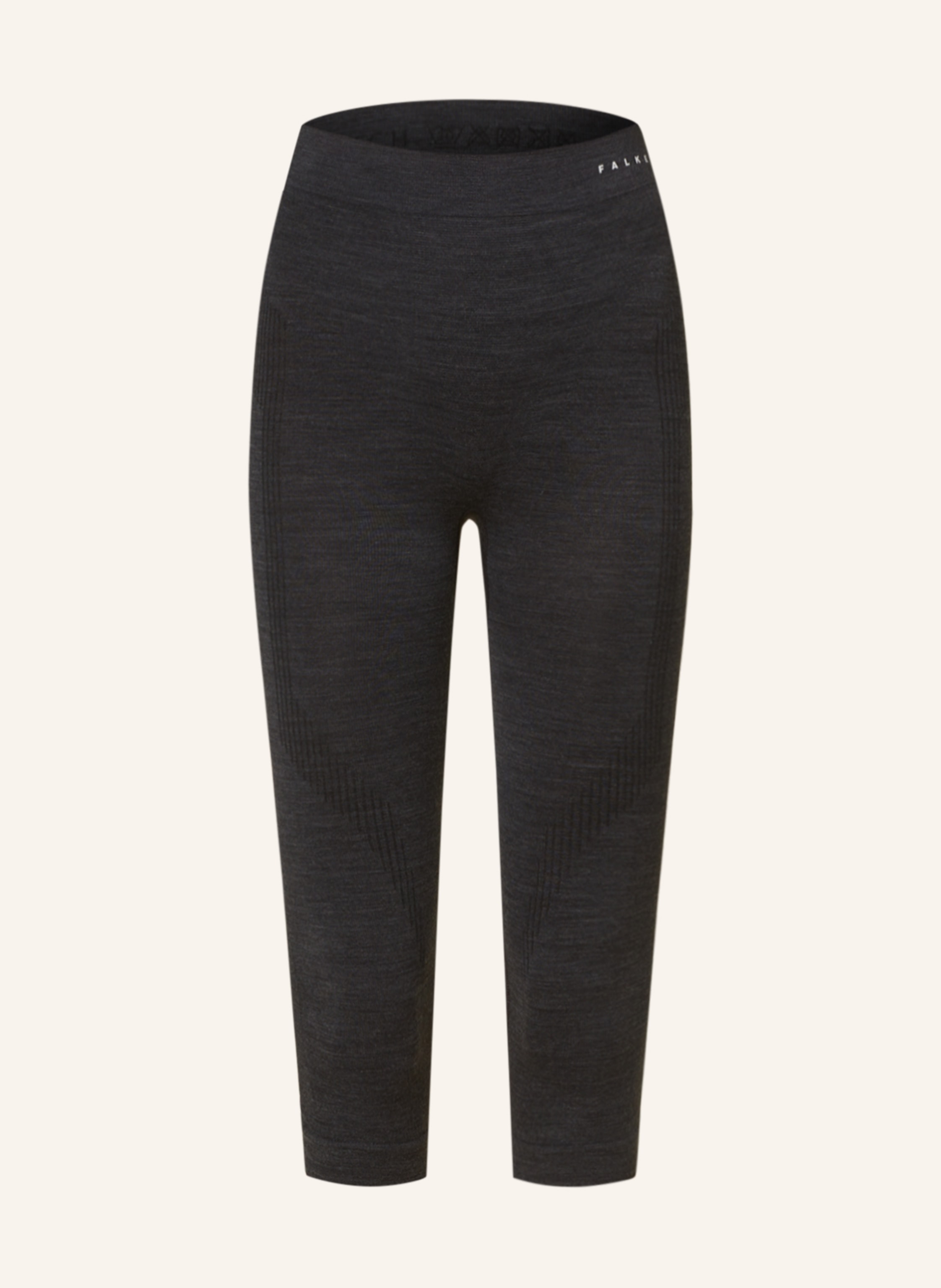 FALKE Funktionswäsche-Hose WOOL-TECH mit verkürzter Beinlänge und ...