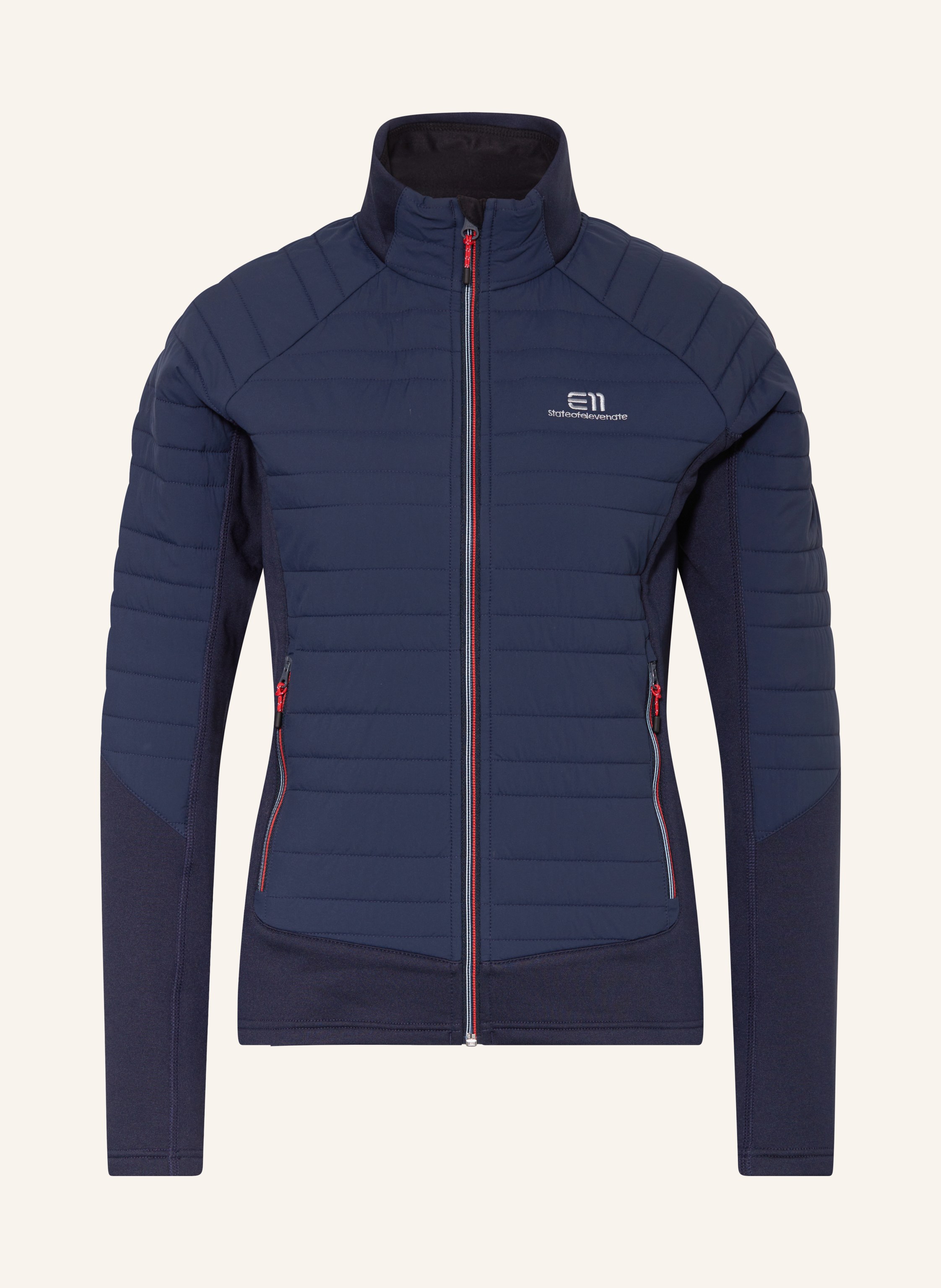 state of elevenate Mid-layer jacket FUSION in dark blue