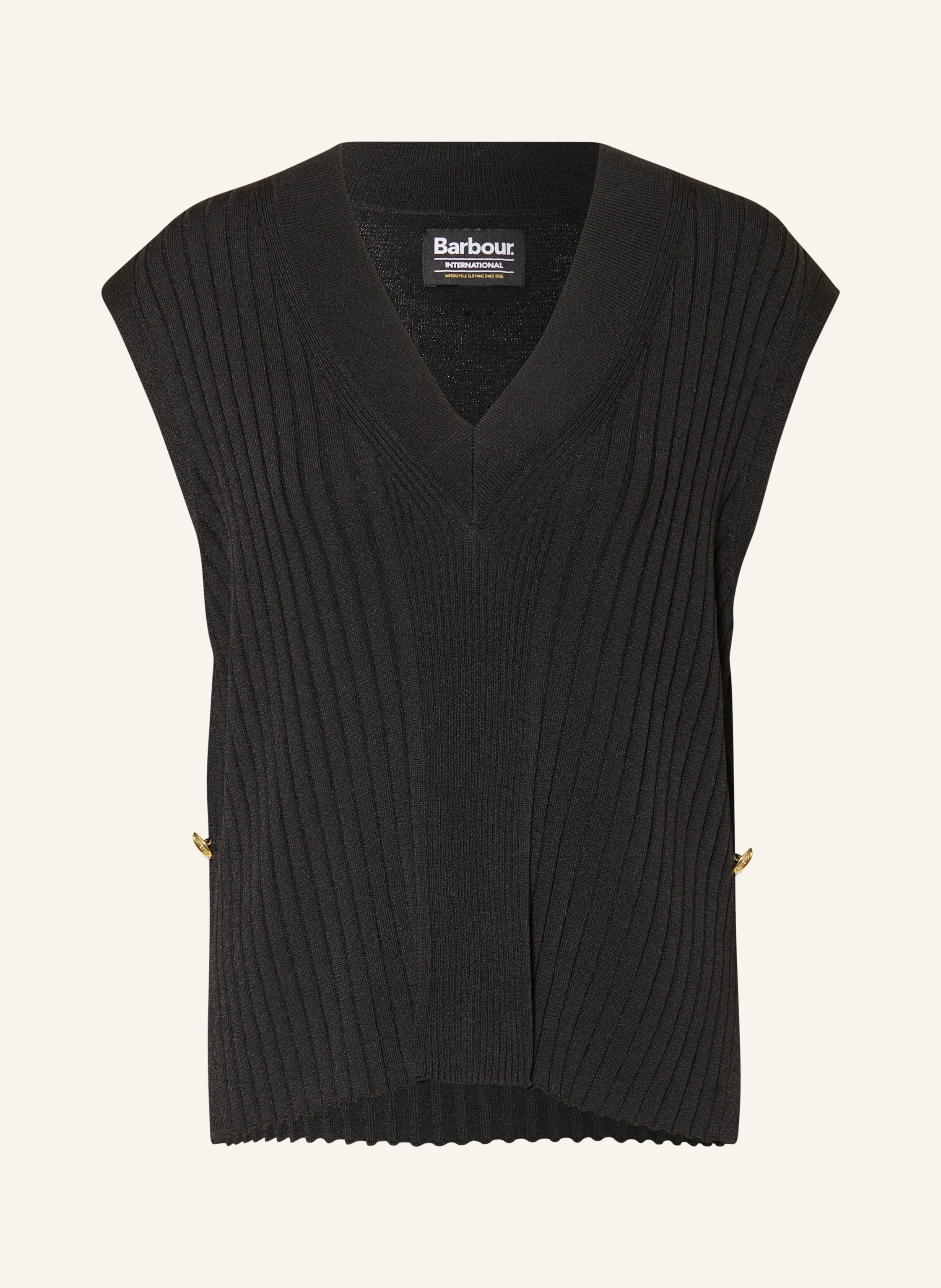 BARBOUR INTERNATIONAL Pullunder ALICIA in schwarz