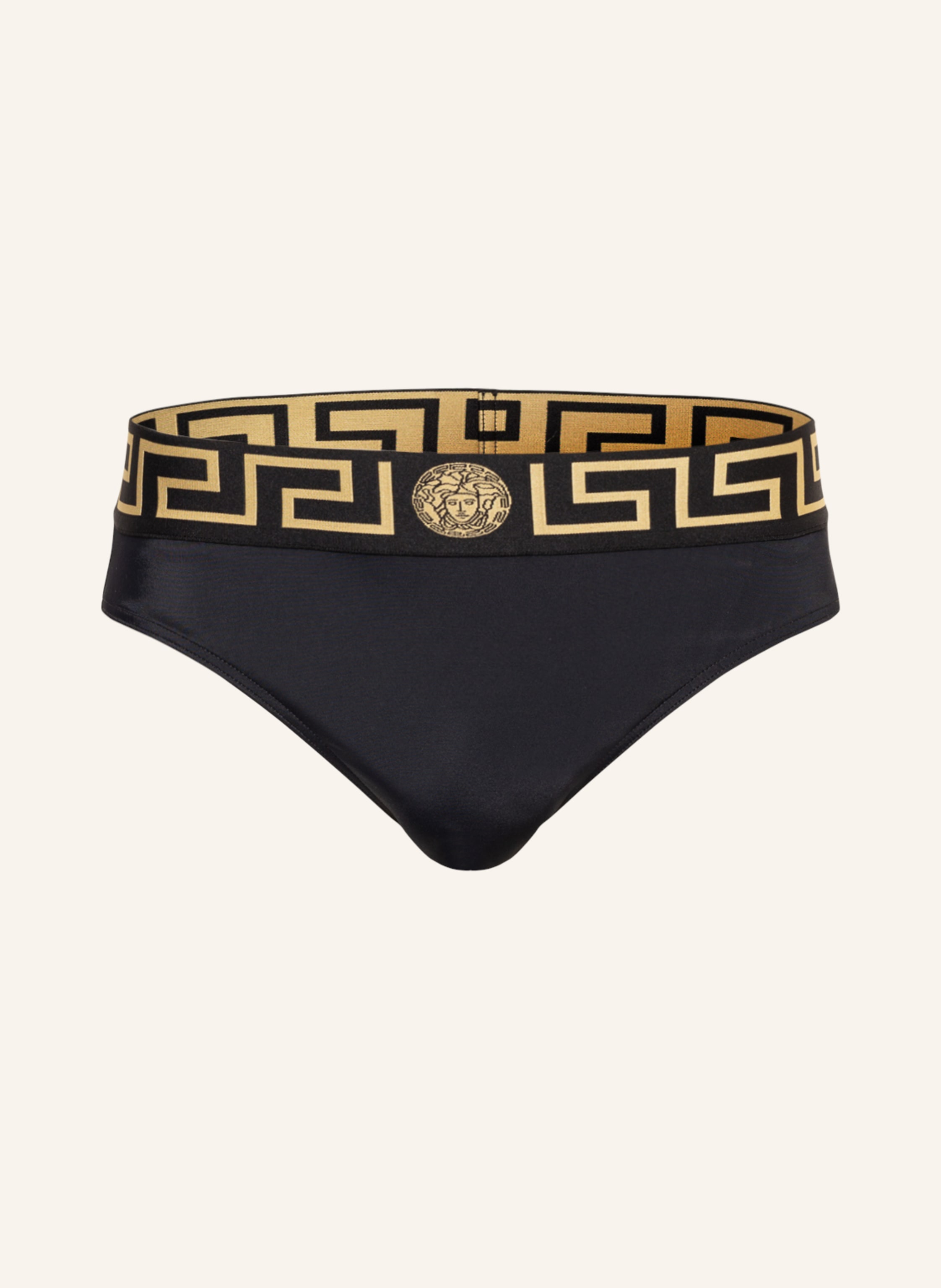 VERSACE Swim brief in black