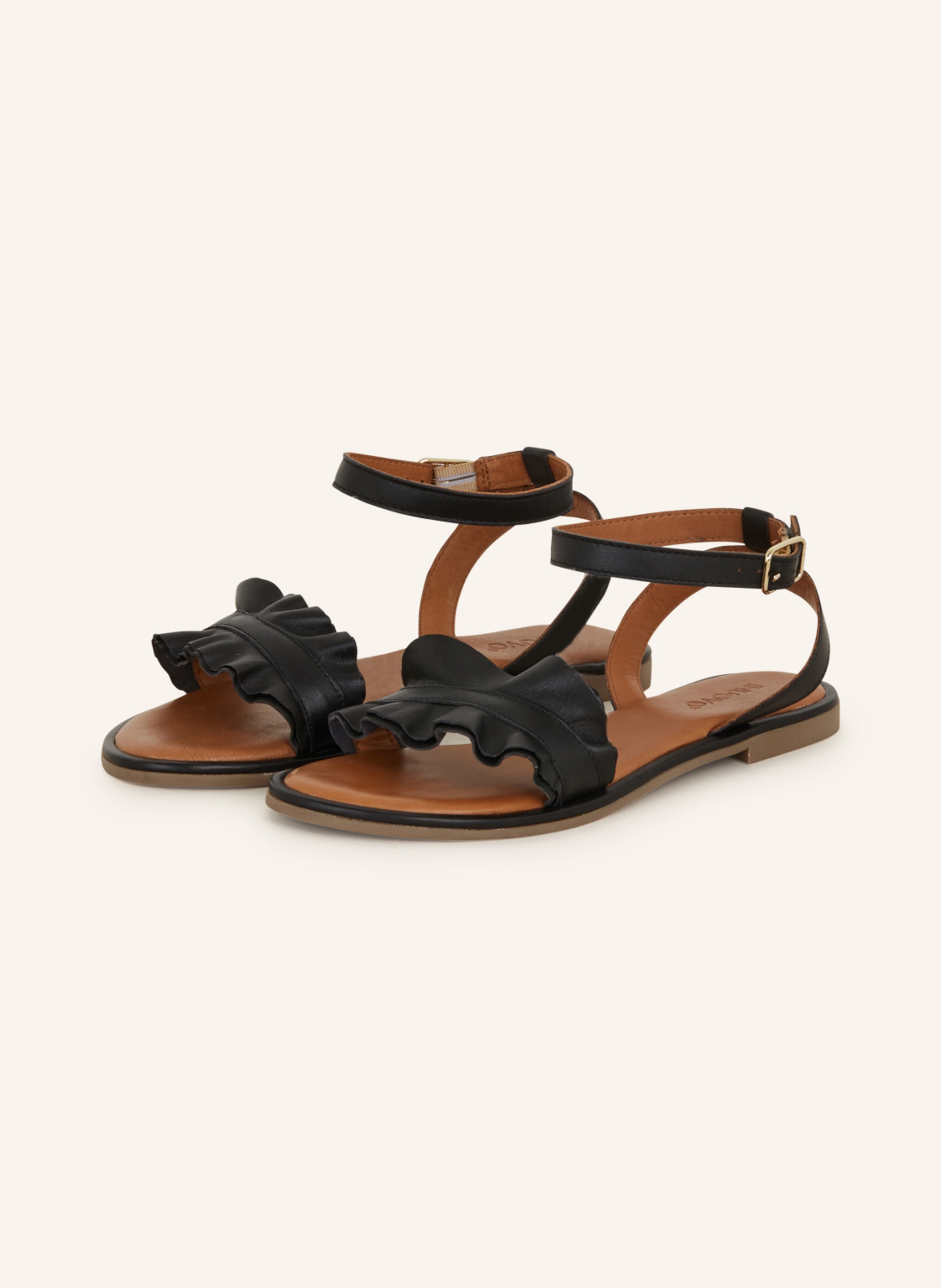 INUOVO Sandals in black