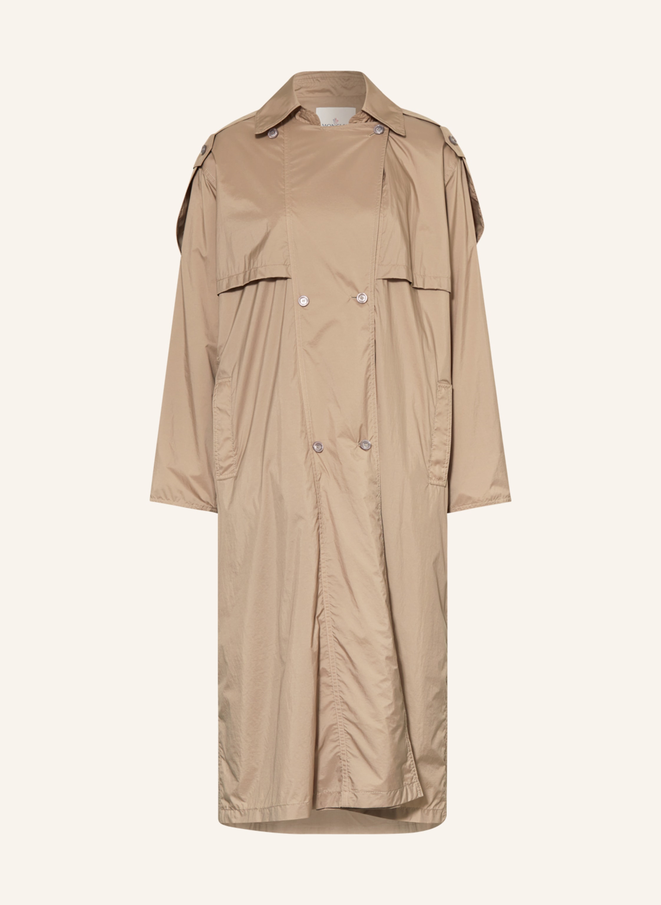 MONCLER Trench coat DEVA in beige