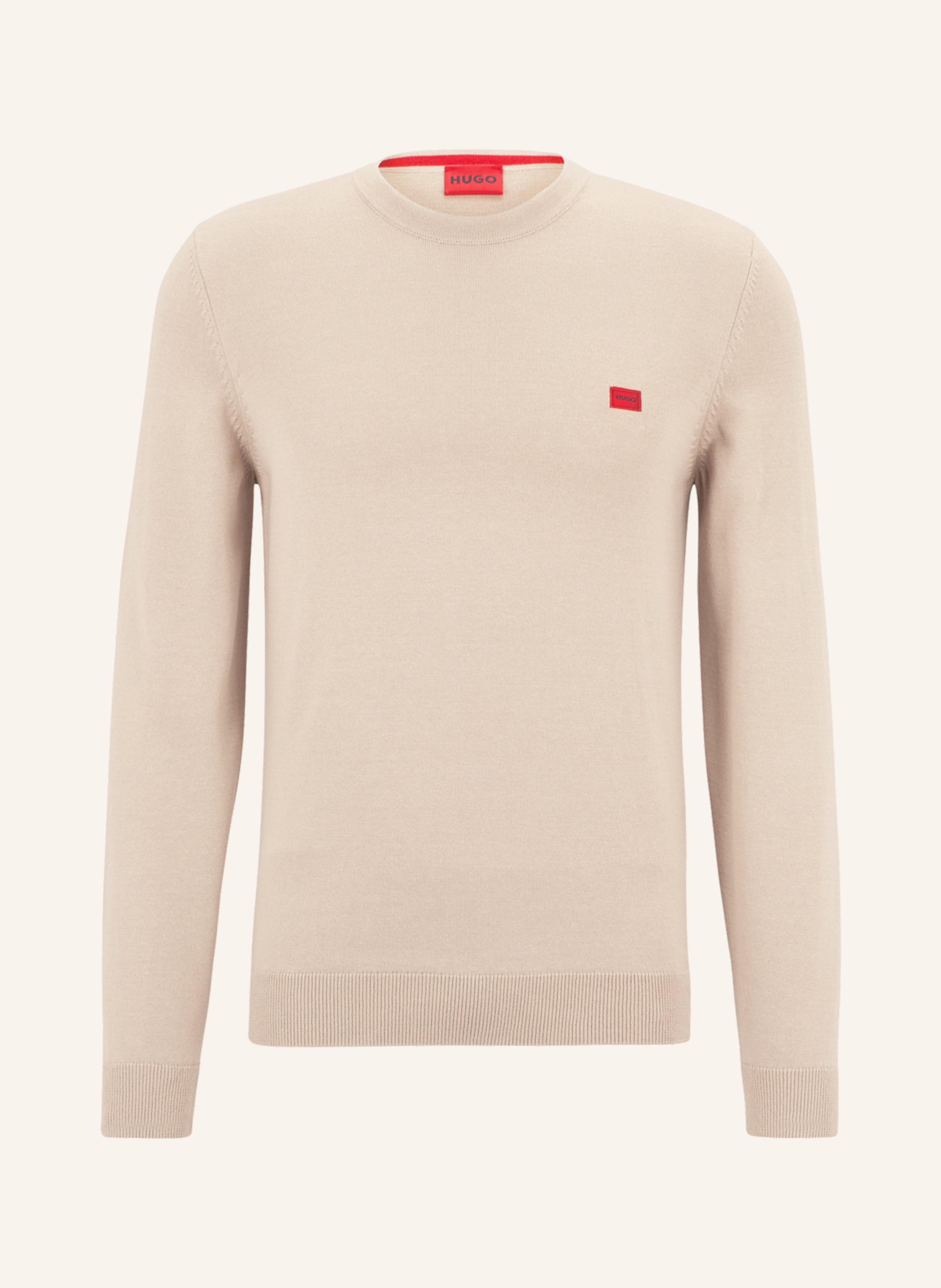 HUGO Sweater SAN CASSIUS in light brown | Breuninger