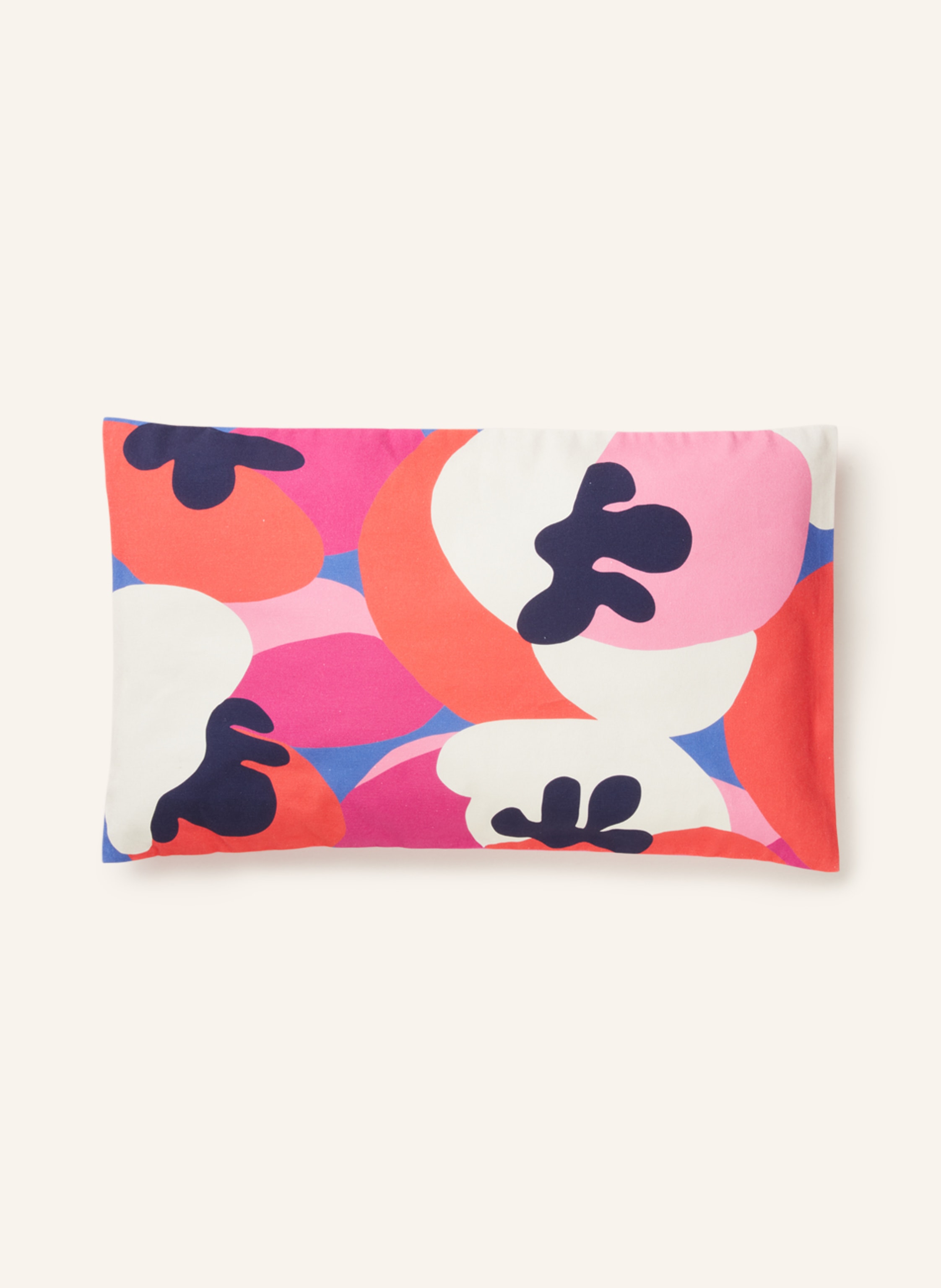 EB HOME Decorative cushion cover in pink/ orange