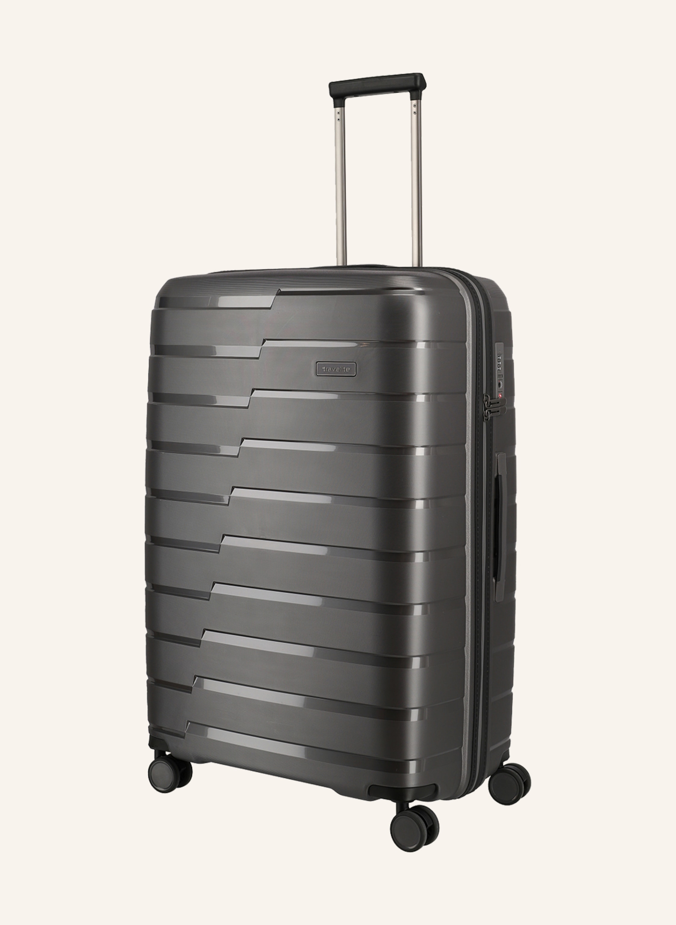 travelite Trolley AIR BASE L Größe: 77 cm, 105 l in dunkelgrau
