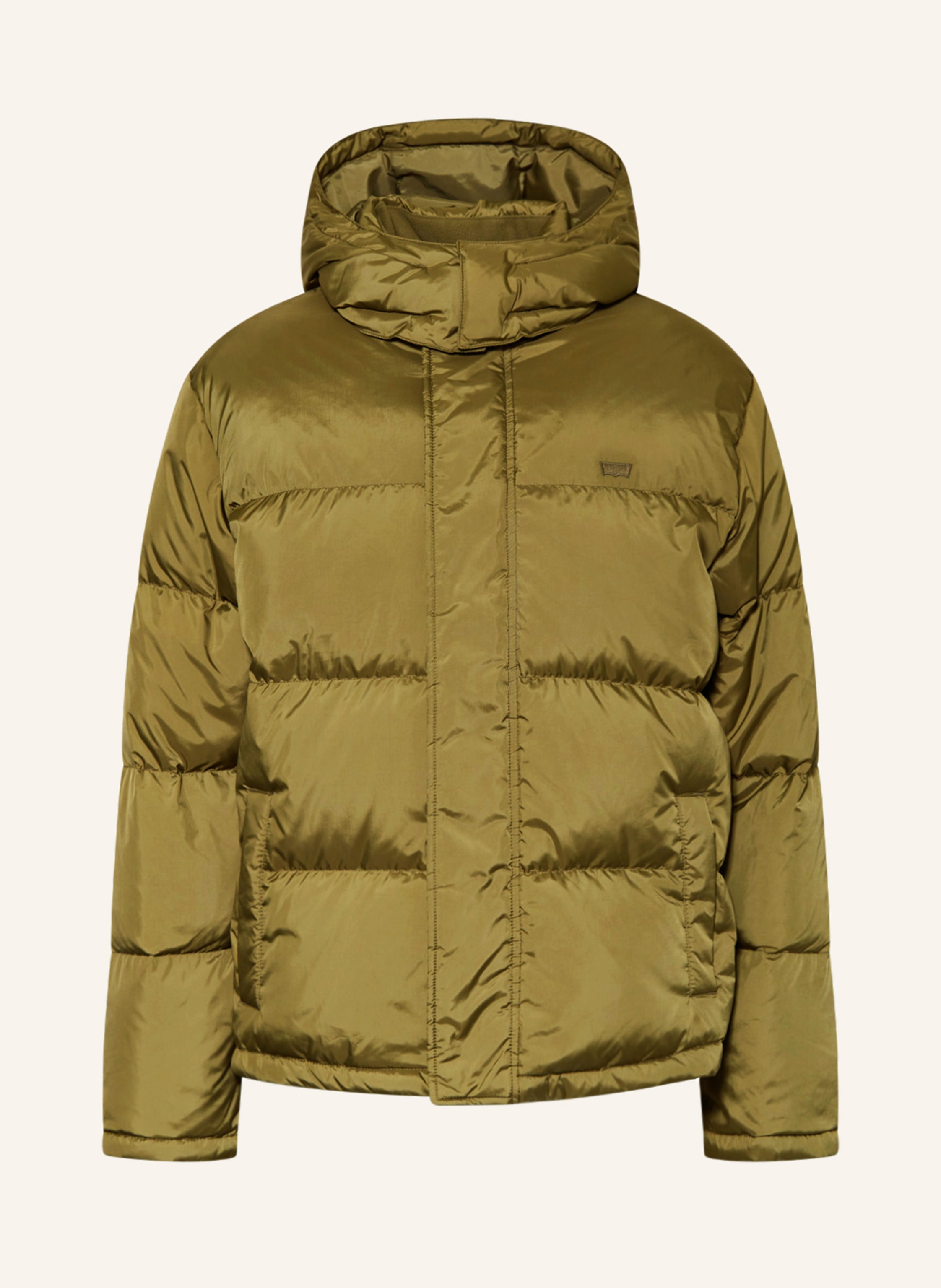 Levi's® Down jacket LAUREL with removable hood in olive