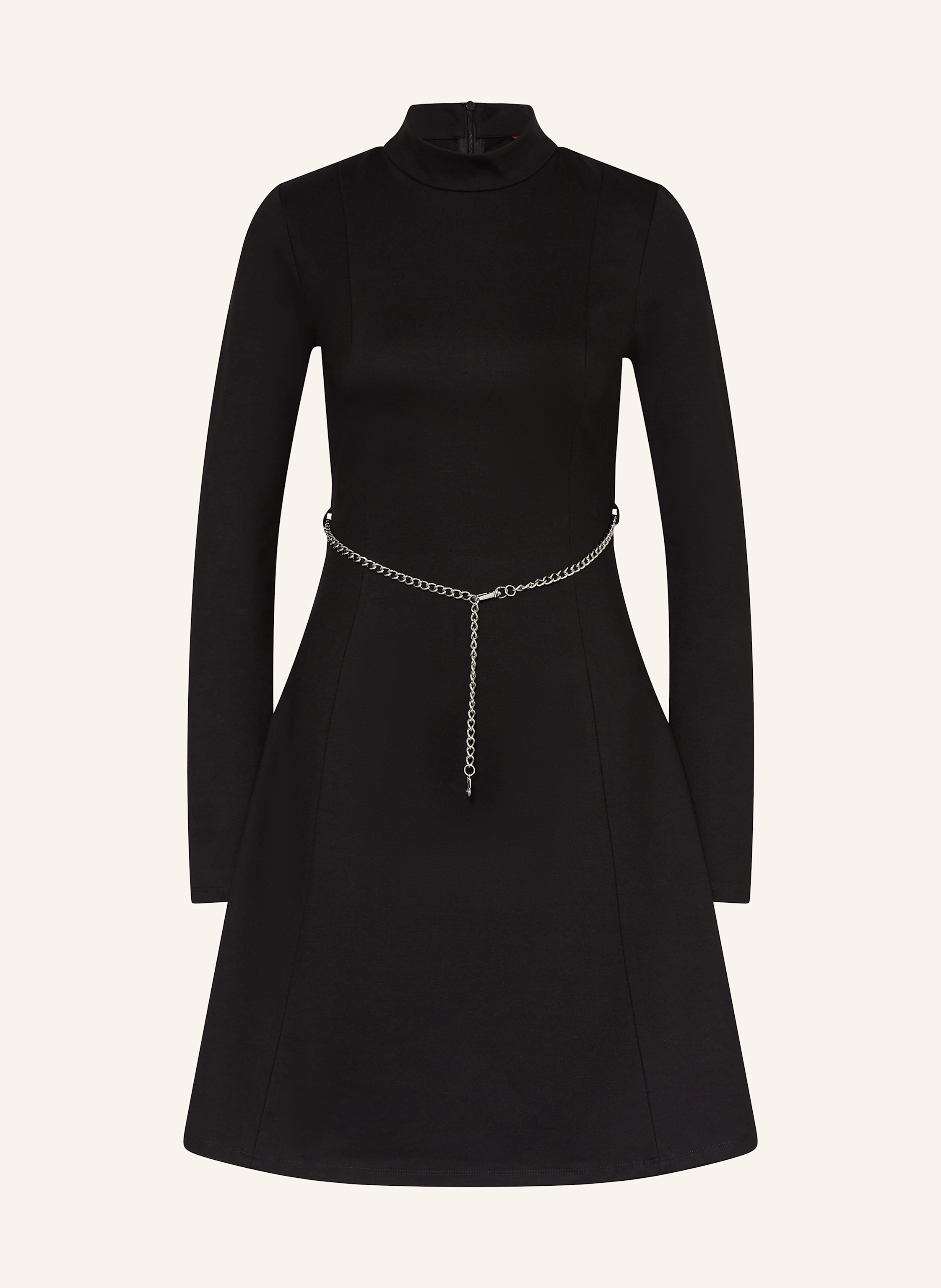 HUGO Jerseykleid NELORA in schwarz