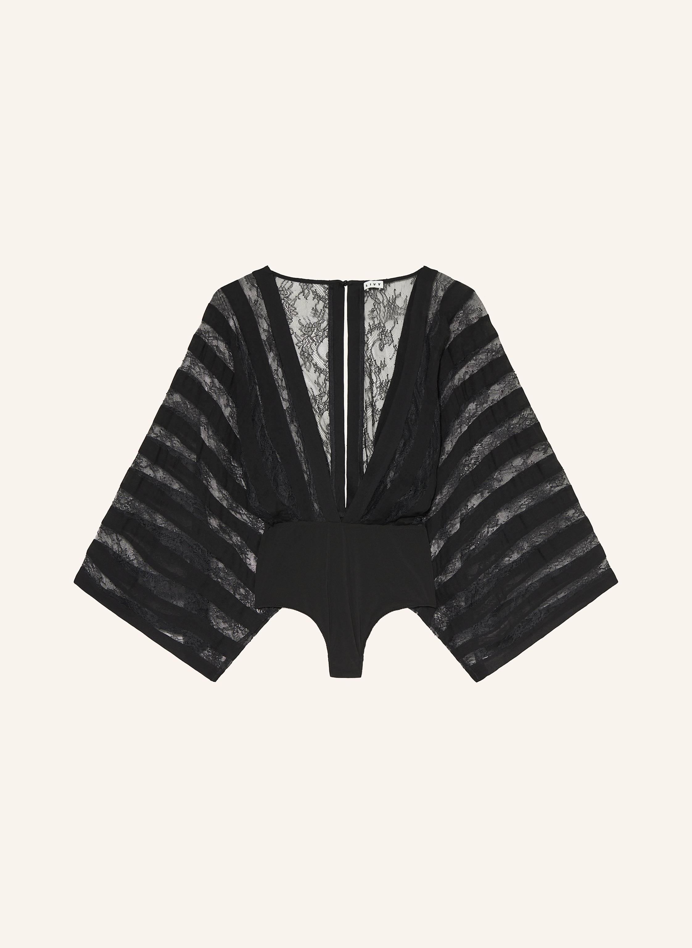 LIVY String-Body HARRISON mit 3/4-Arm in schwarz