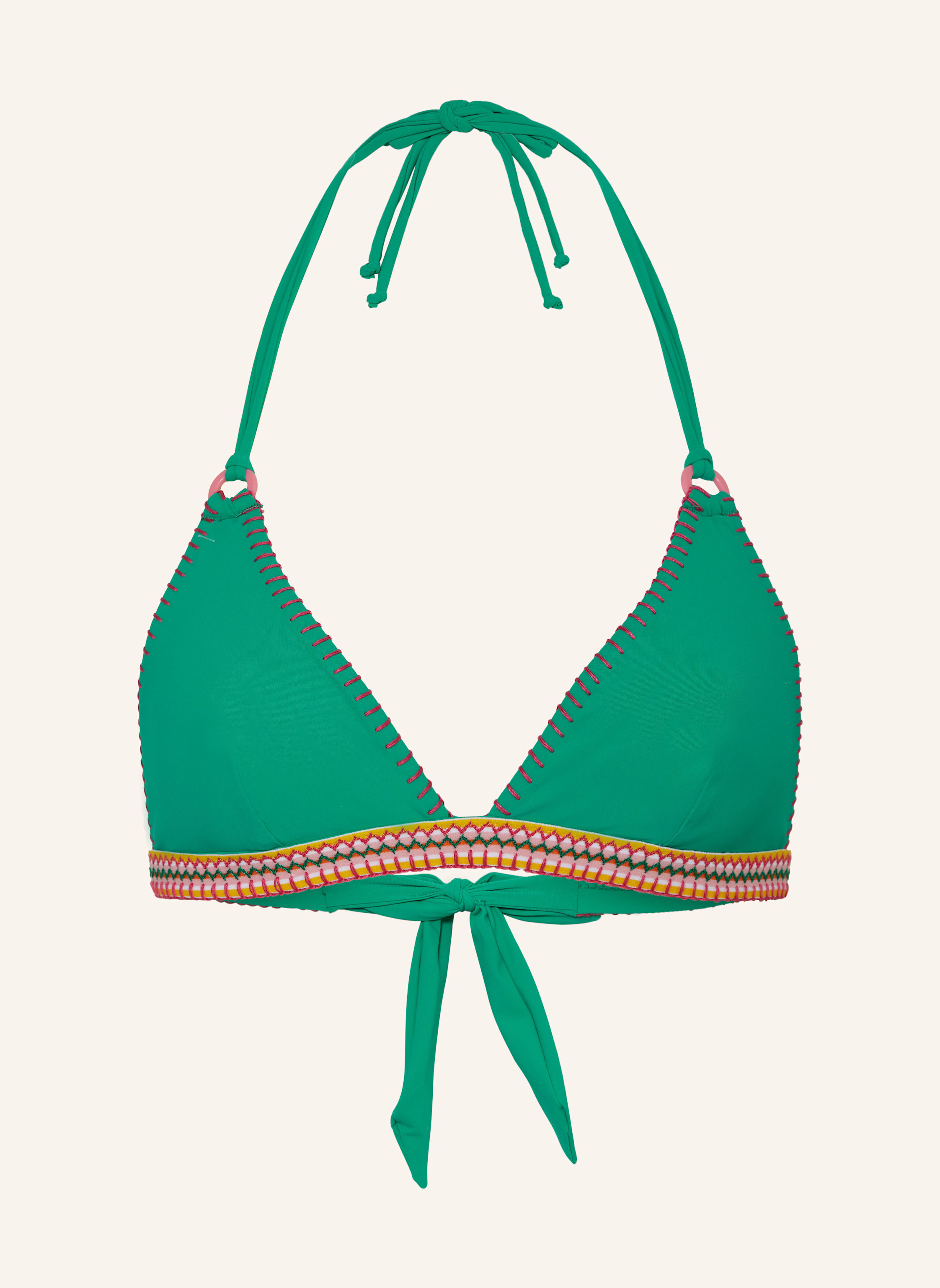 BANANA MOON Neckholder-Bikini-Top KALANY WAKAO in grün