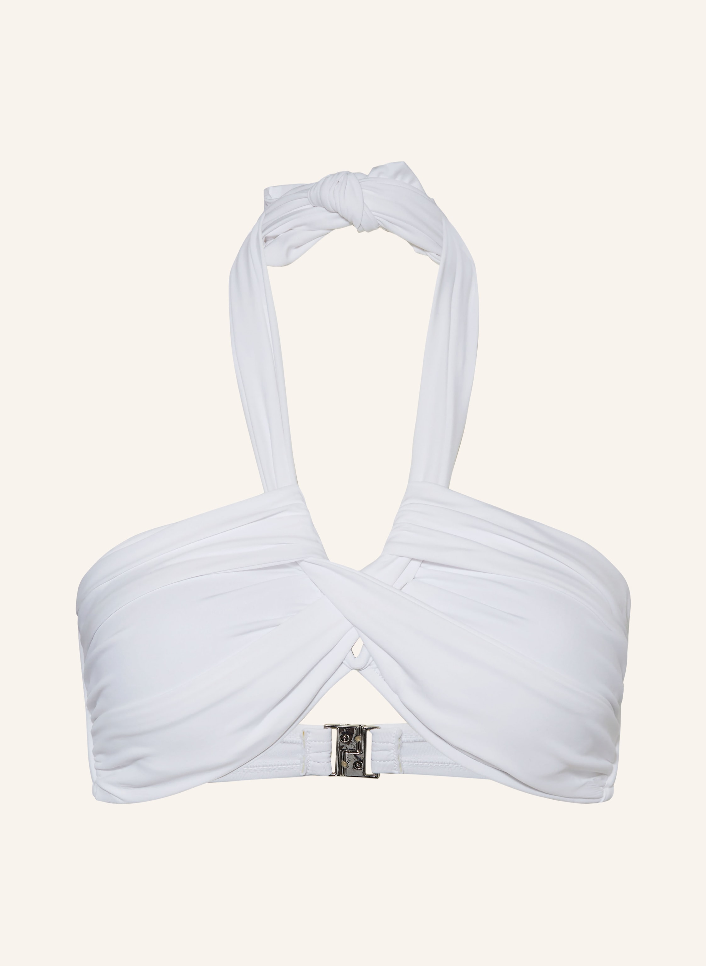 Seafolly Bandeau Bikini Top Seafolly Collective In Weiss