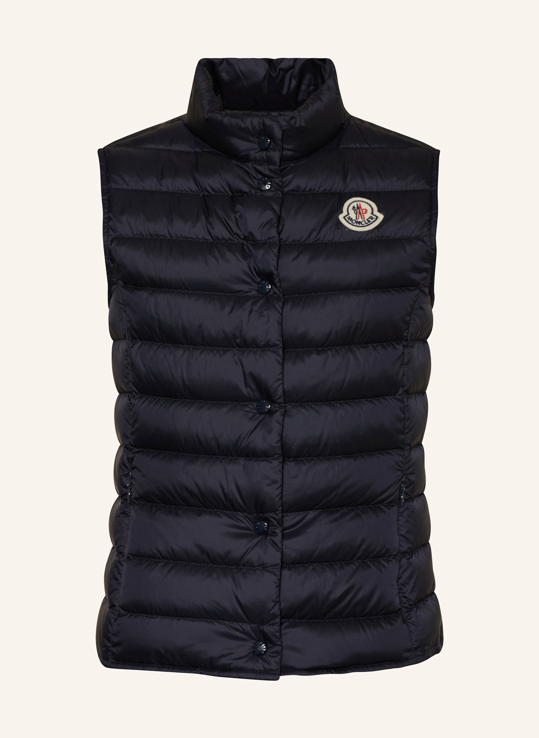 MONCLER enfant Péřová vesta LIANE - tmavě modrá