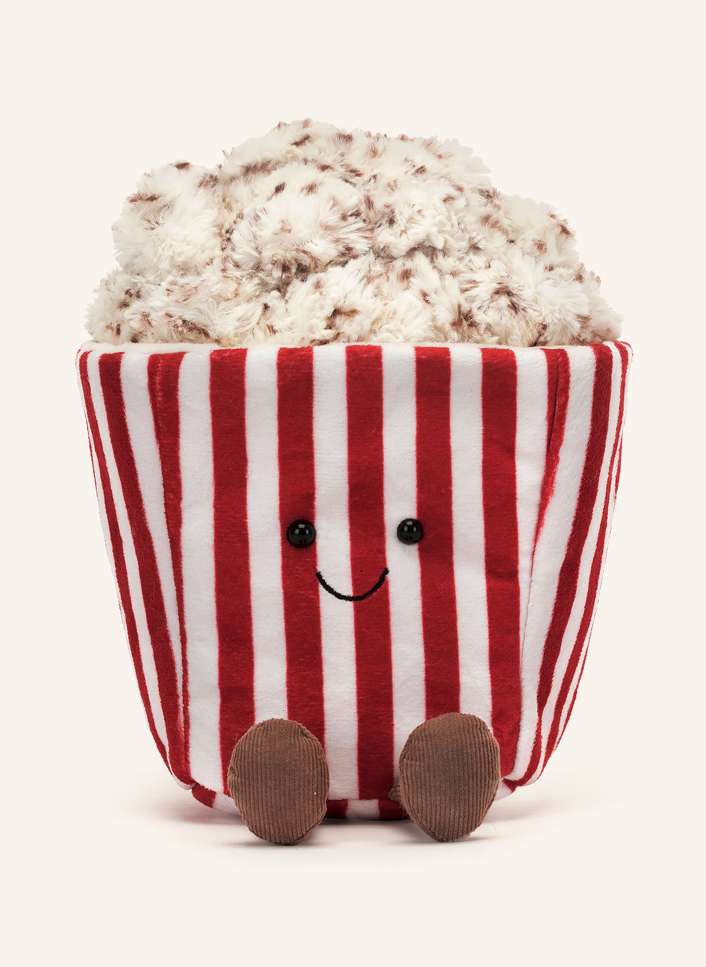 Jellycat Popcorn-Kuscheltier AMUSEABLE POPCORN in rot/ weiss