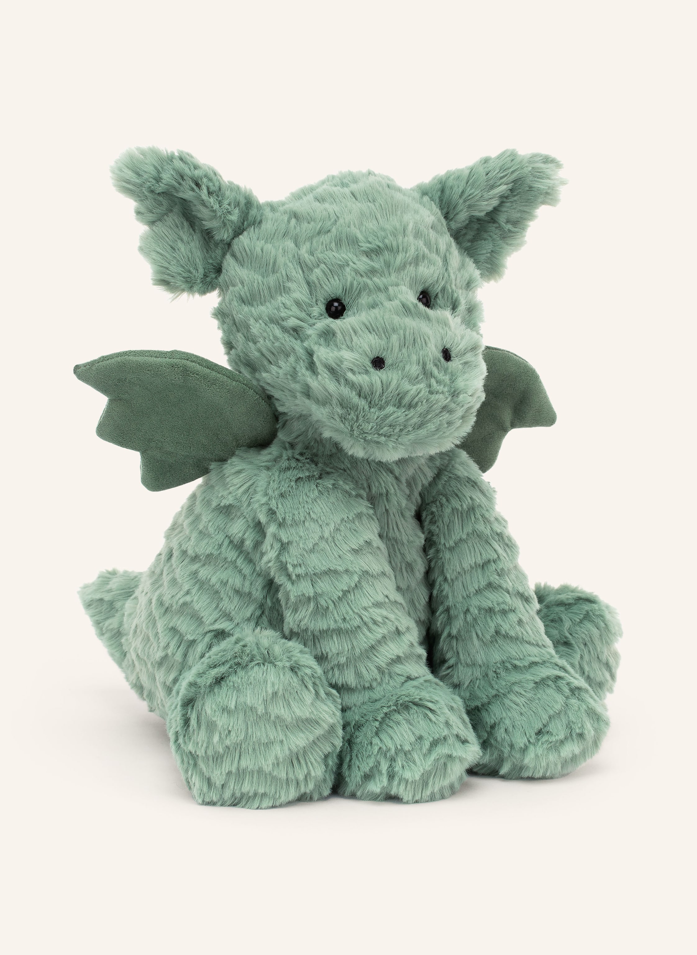 Jellycat Drache-Kuscheltier FUDDLEWUDDLE DRAGON MEDIUM in hellgrün