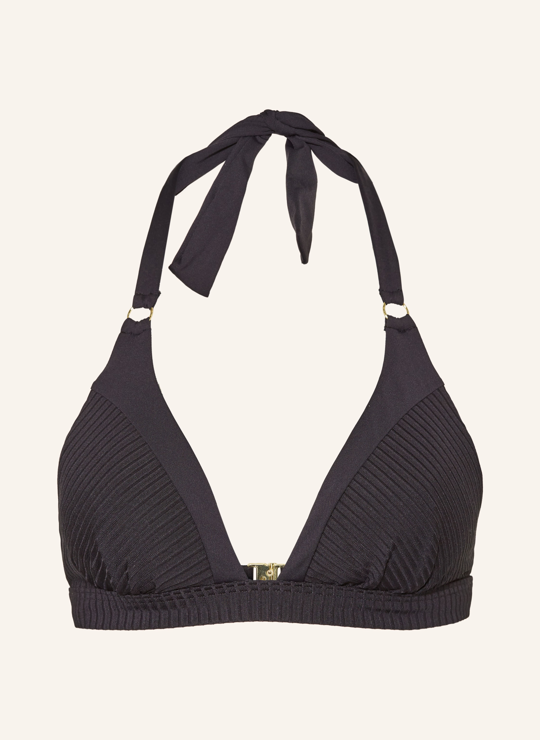 CYELL Neckholder-Bikini-Top CAVIAR in schwarz