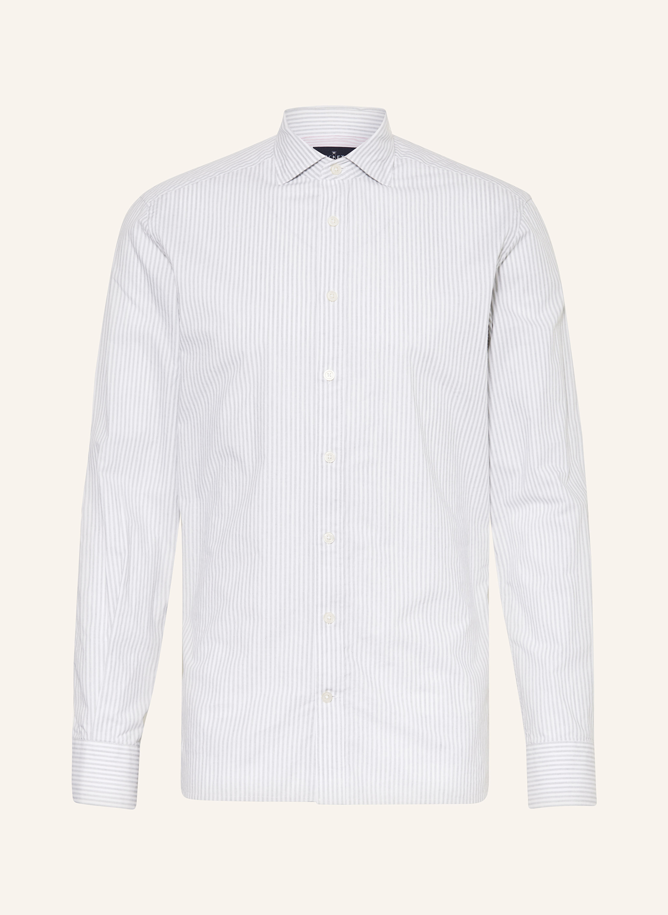HACKETT LONDON Hemd Slim Fit in weiss / hellgrün