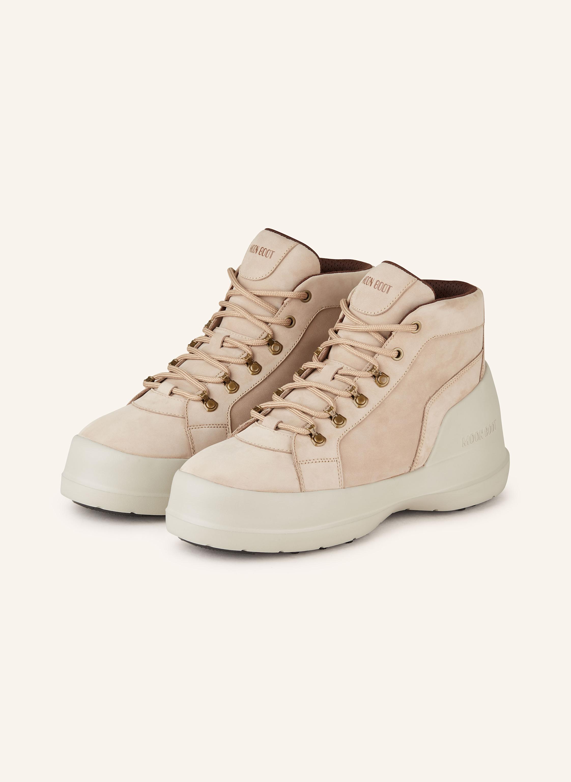 MOON BOOT Schnürboots LUNA TREK in beige