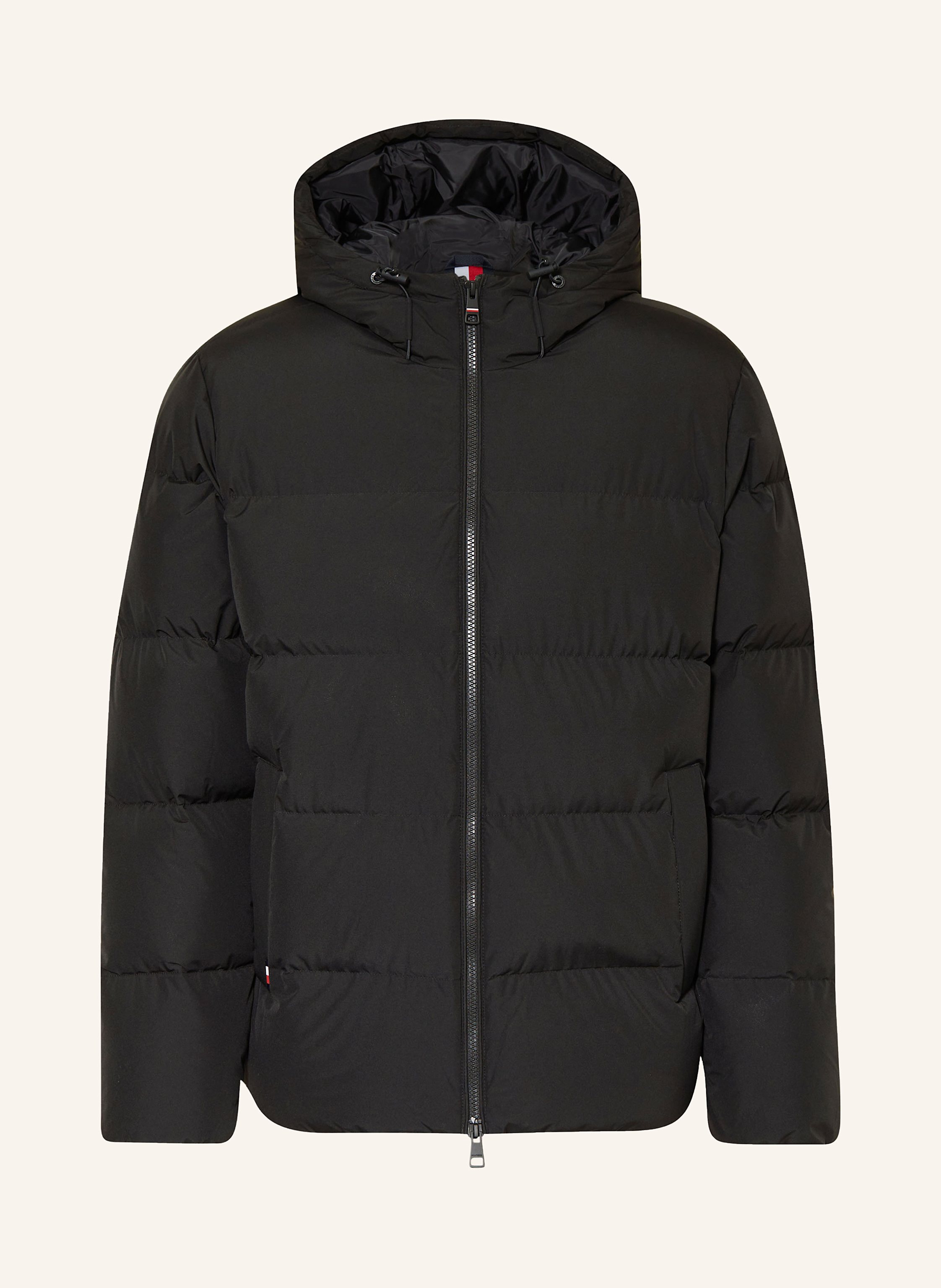 TOMMY HILFIGER Down jacket in black