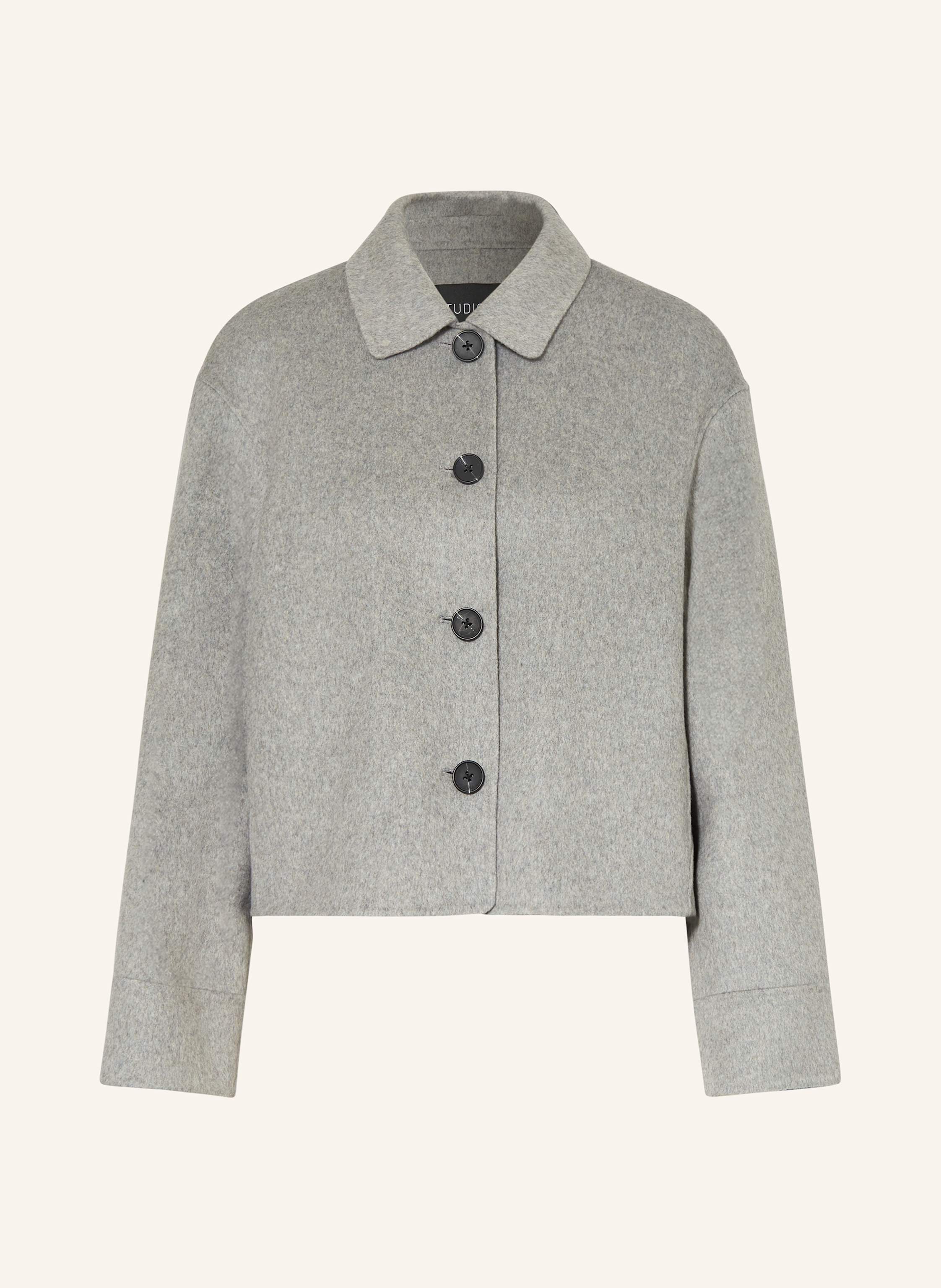 STUDIO AR Kastenjacke NICOLINA in grau