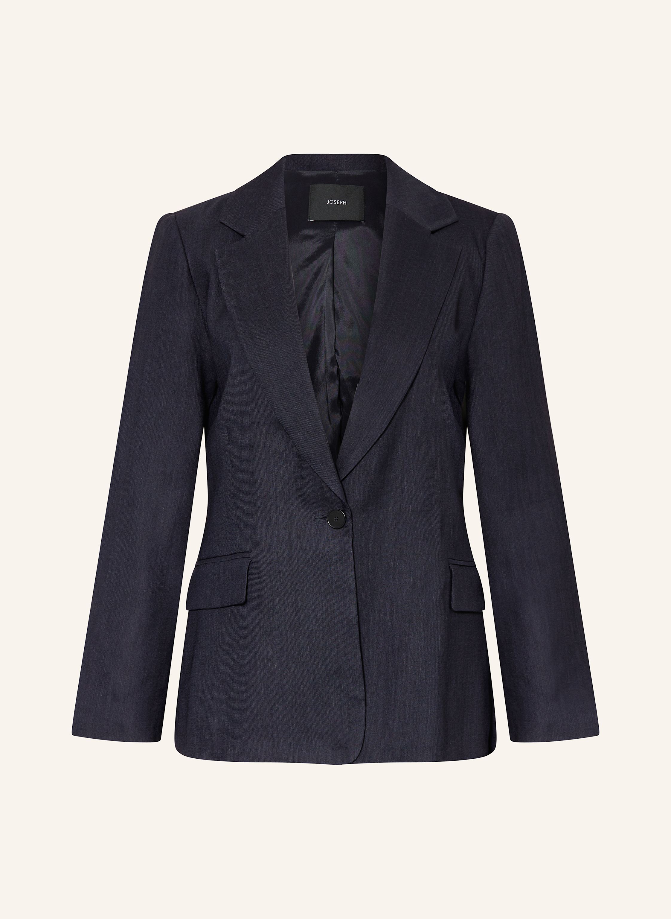 JOSEPH Blazer MARTY mit Leinen in dunkelblau