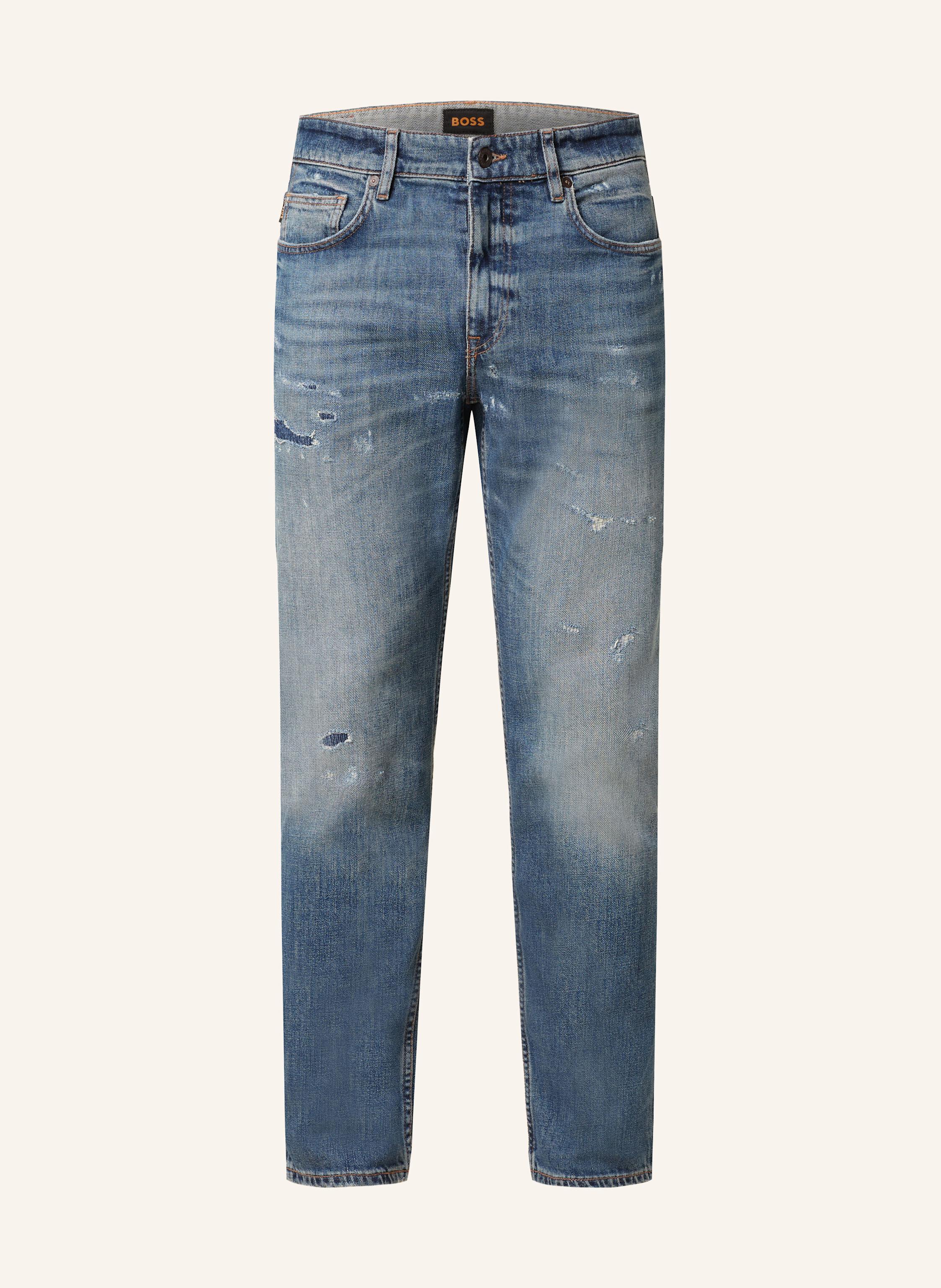 BOSS Jeans TROY Regular Taper Fit in 431 bright blue