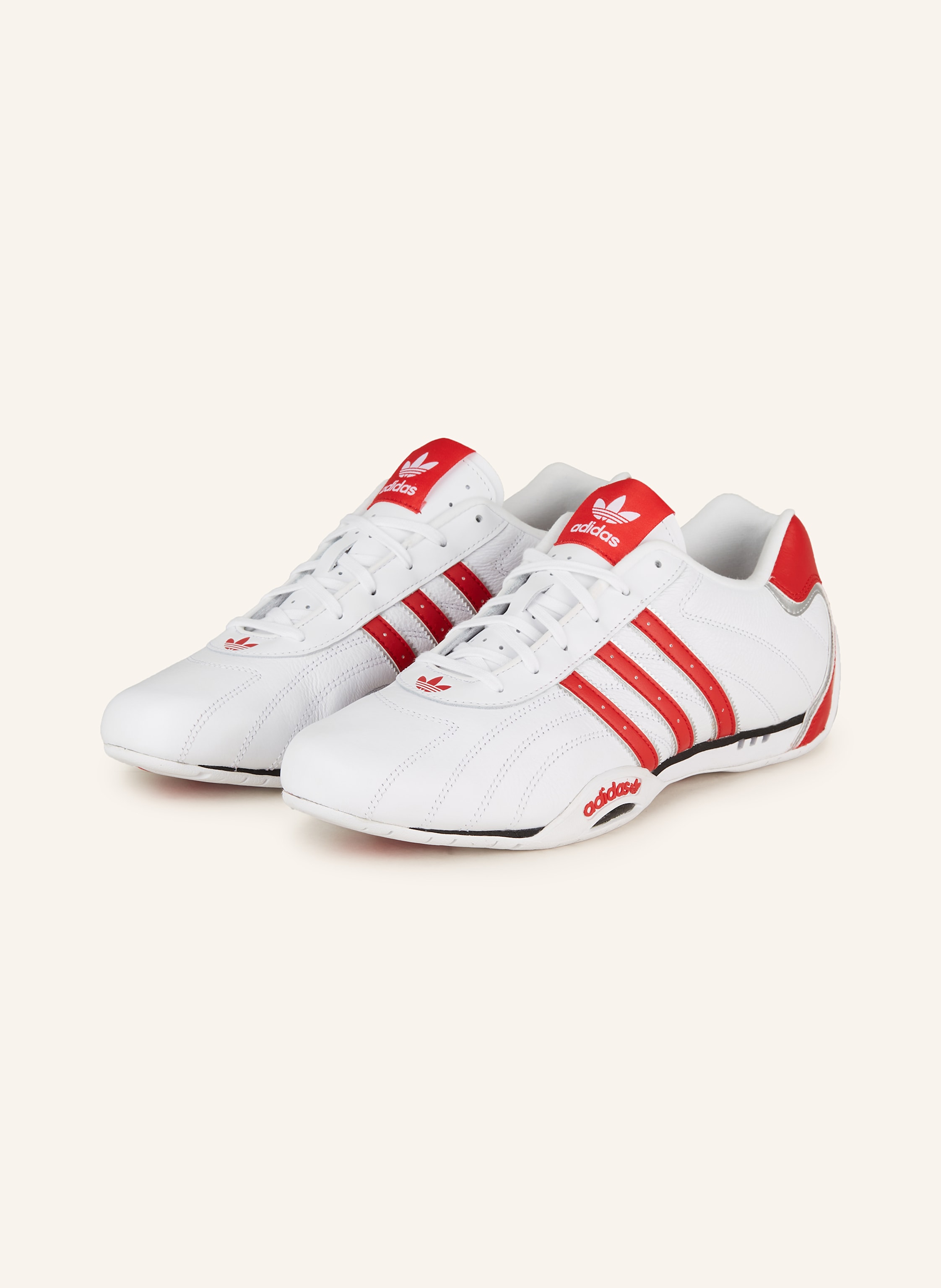 adidas Originals Sneaker ADIRACER LO in weiss / rot