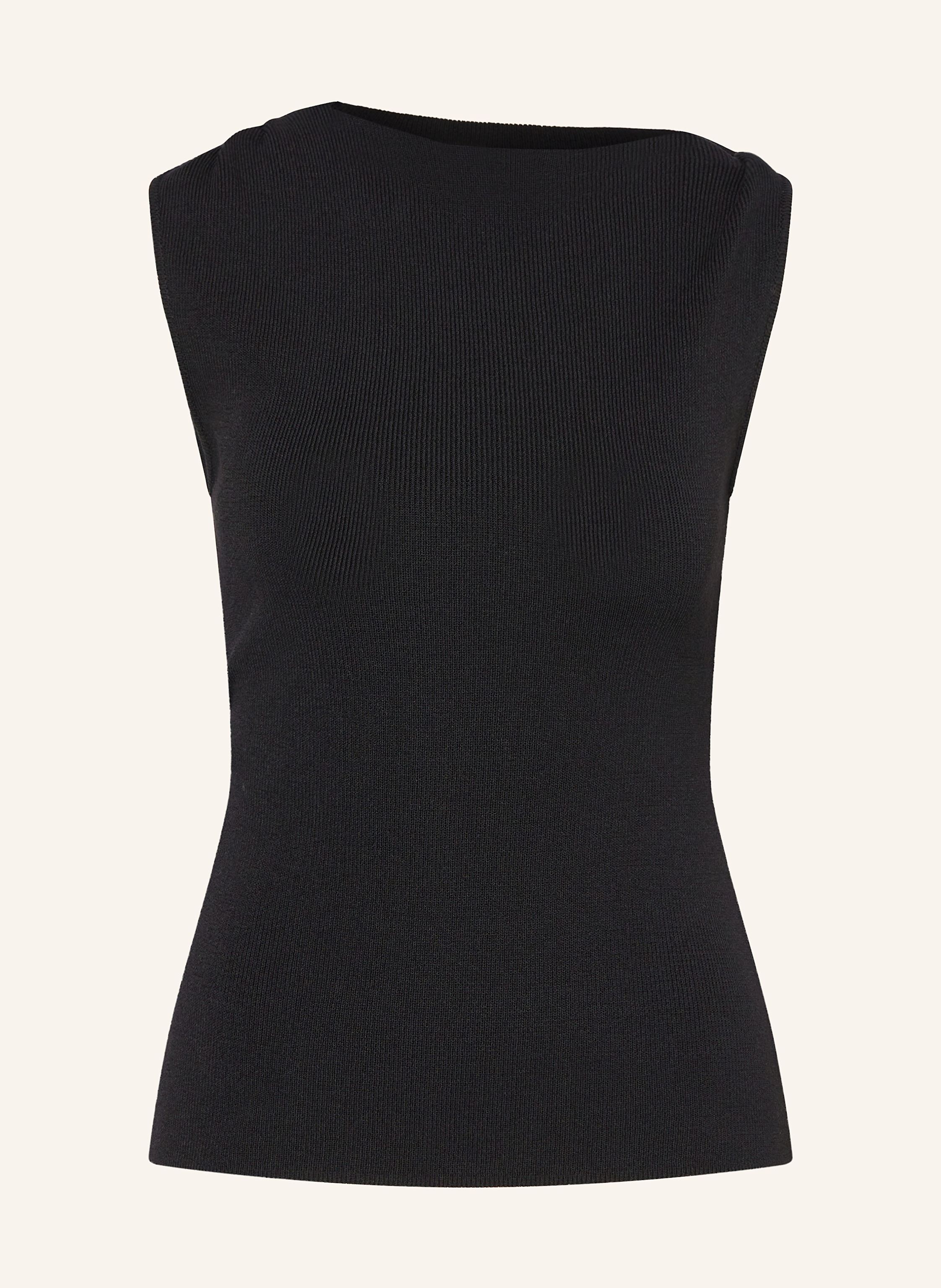 ALMADA LABEL Stricktop AMI in schwarz