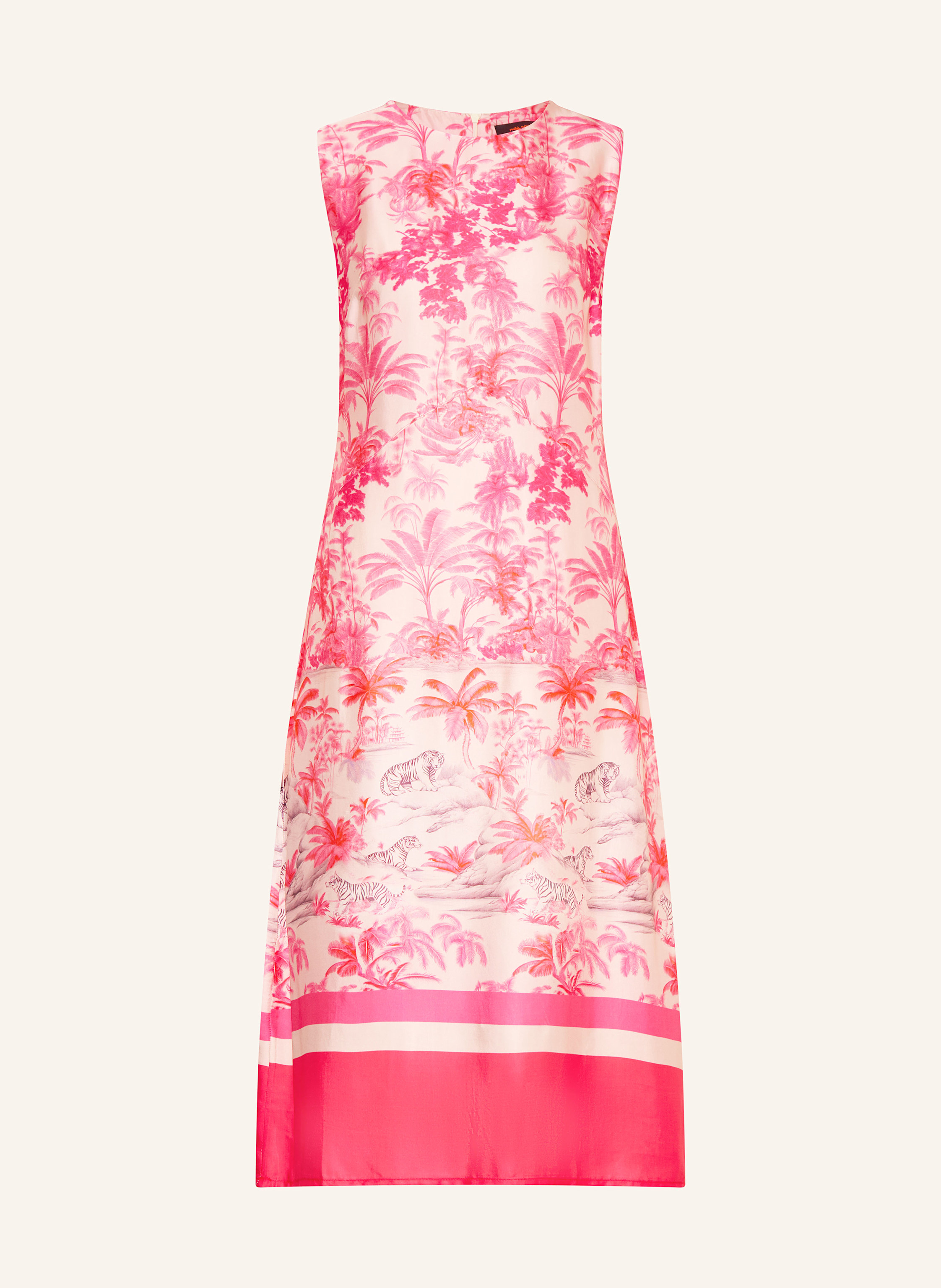 miss goodlife Satinkleid in pink/ hellrosa