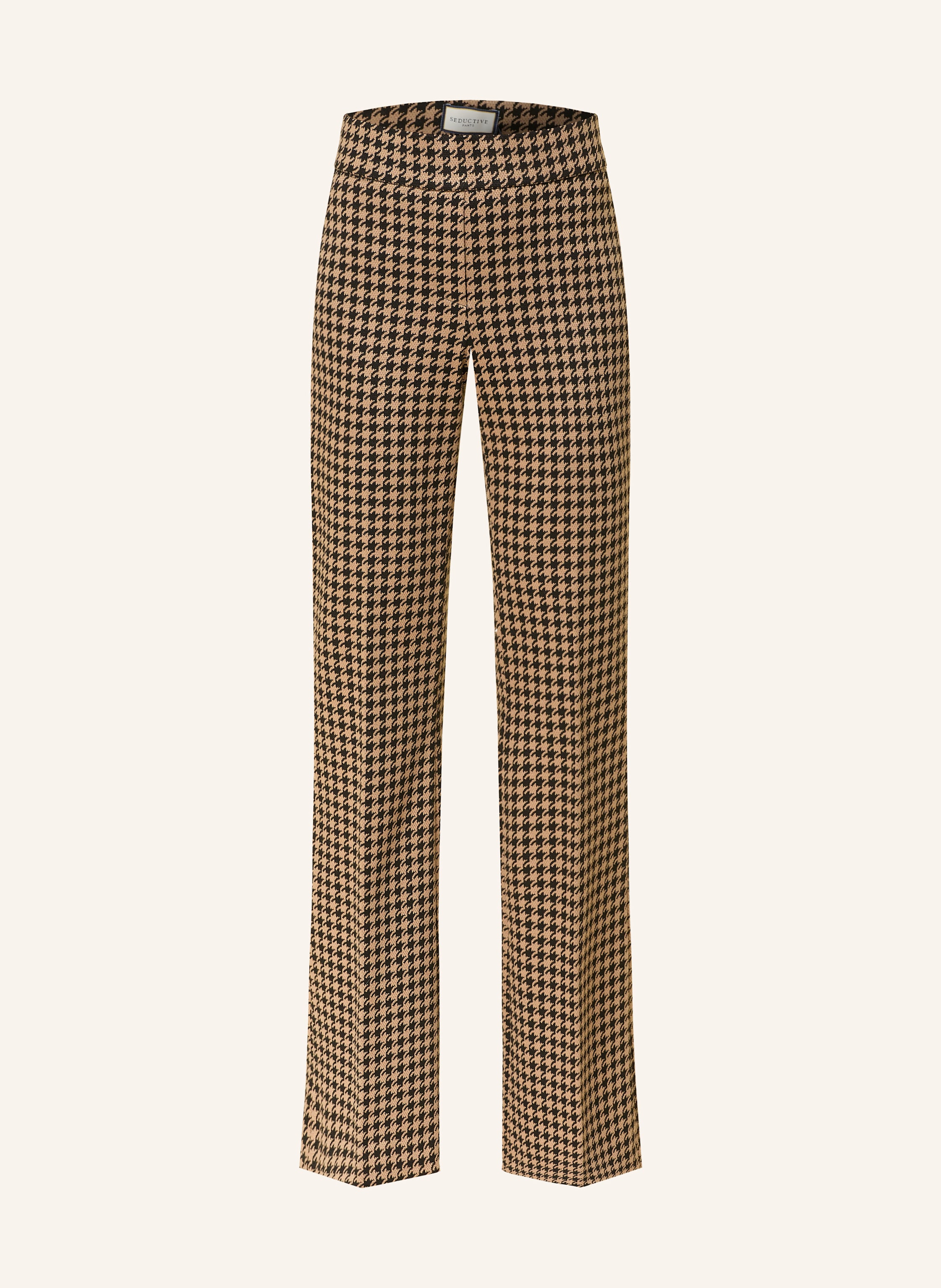 SEDUCTIVE Marlenehose NANOU in camel / schwarz